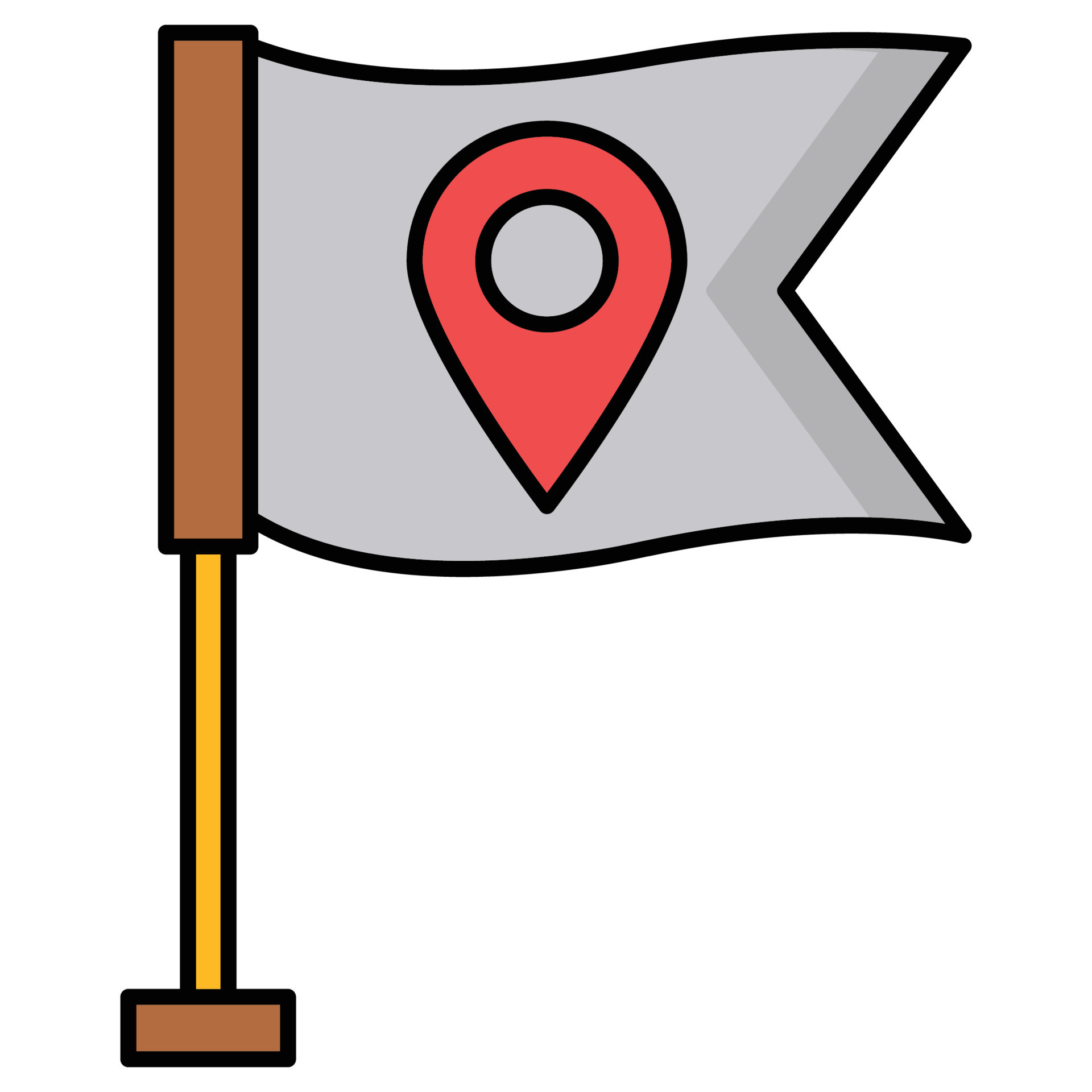 Flag Icon which can easily modify or edit 14729475 Vector Art at Vecteezy