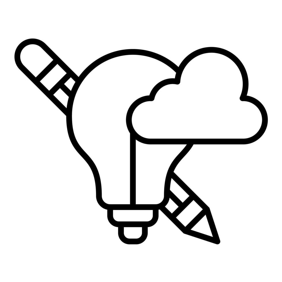 Creative Idea Line Icon 14729626 Vector Art at Vecteezy Creative Idea Line Icon 14729626 Vector Art at Vecteezy