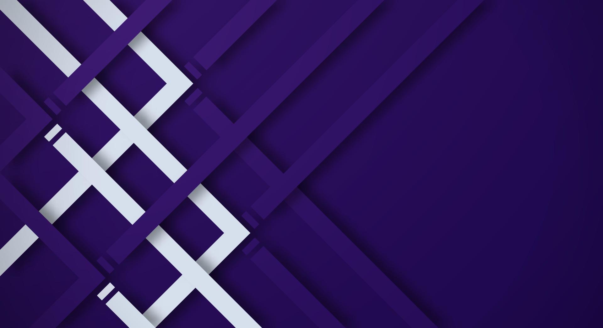 Abstract Dark Purple 3D Background with Purple and White Lines Paper ...