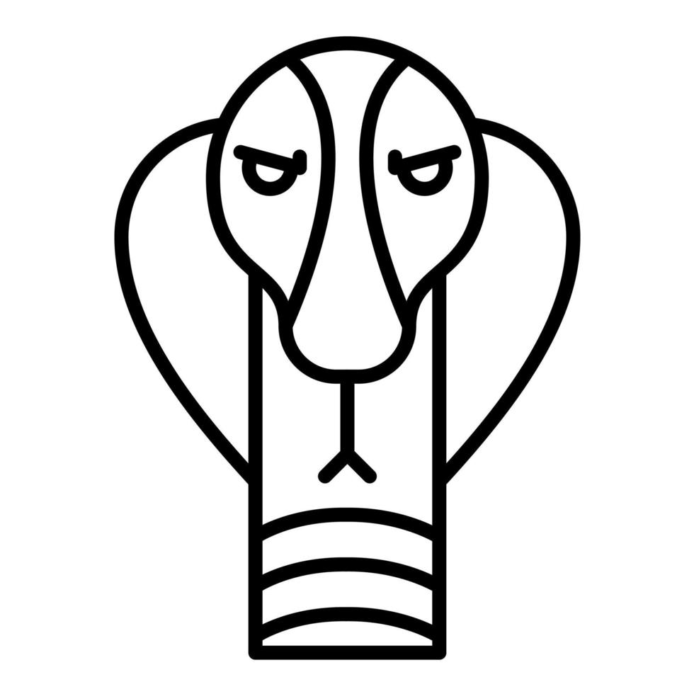 Snake Line Icon 14730044 Vector Art at Vecteezy