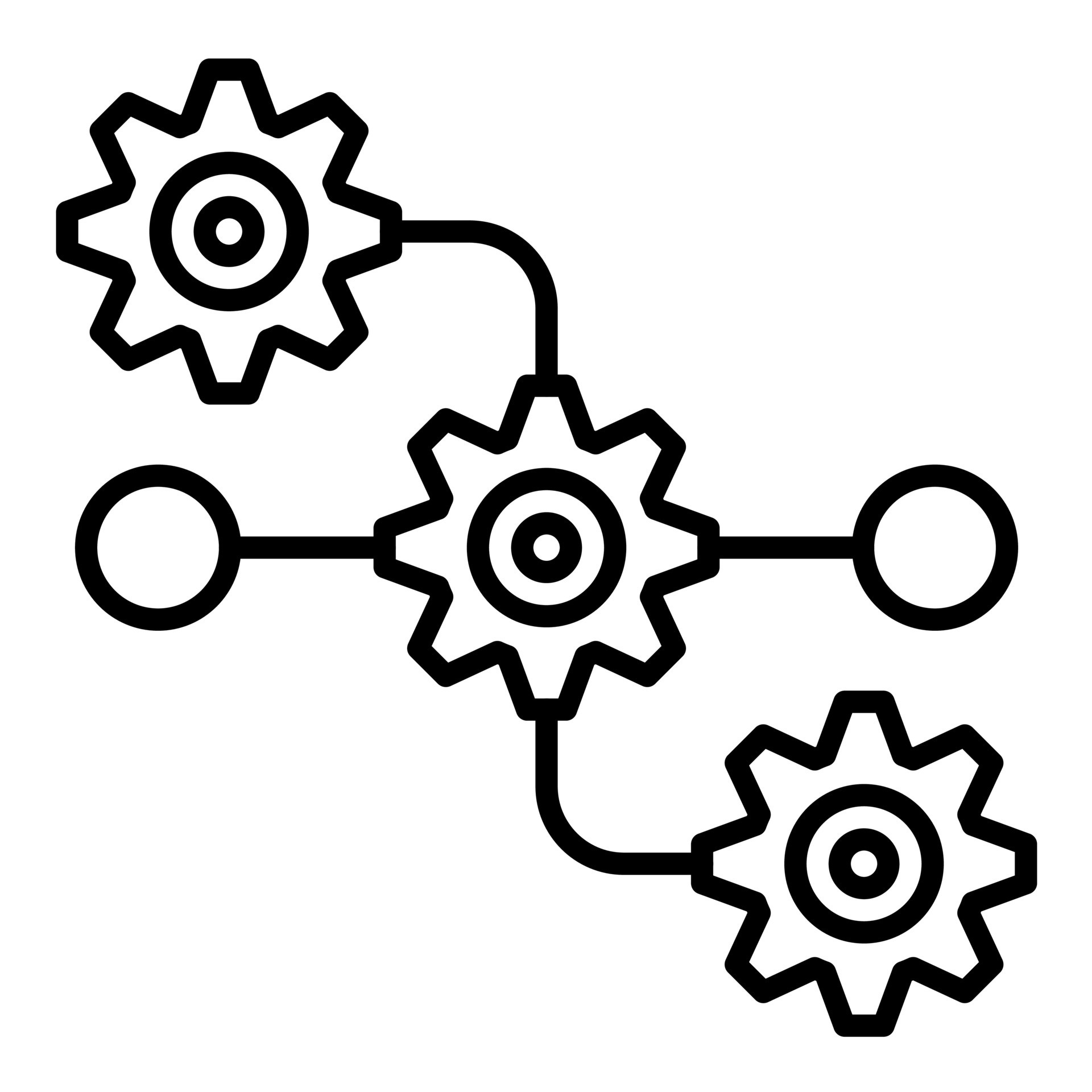 Workflow Process Line Icon 14730890 Vector Art at Vecteezy