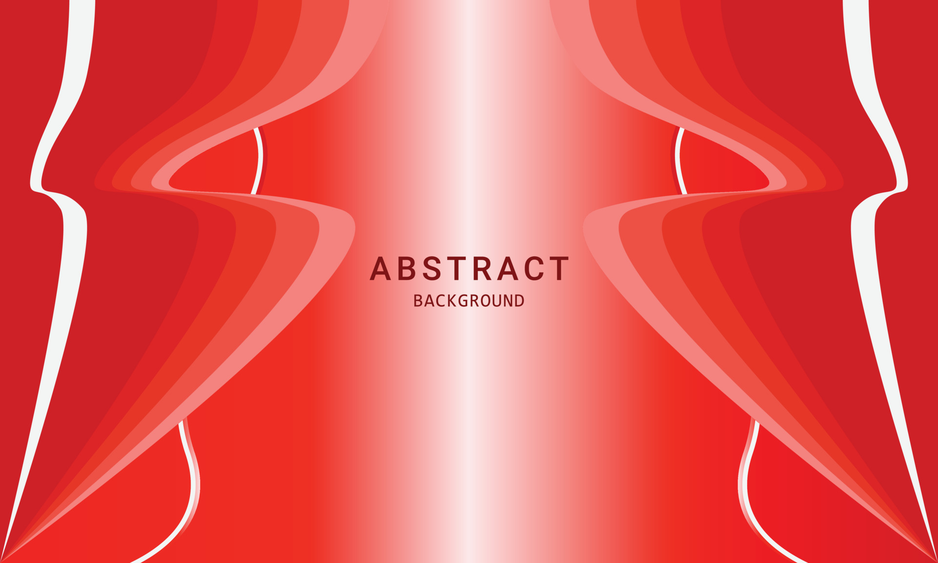 Red White Color Abstract Background For Social Media Design Vector