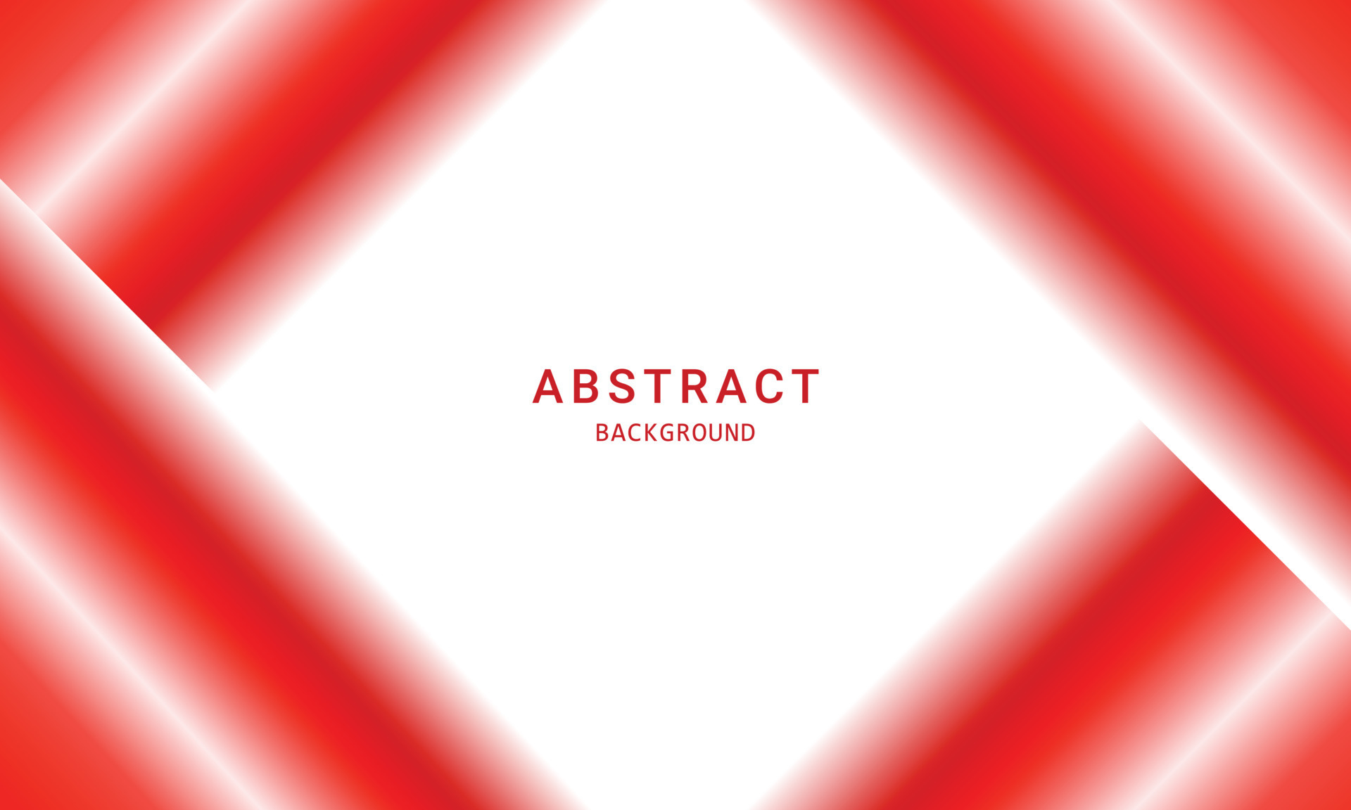 Red White Color Abstract Background For Social Media Design Vector