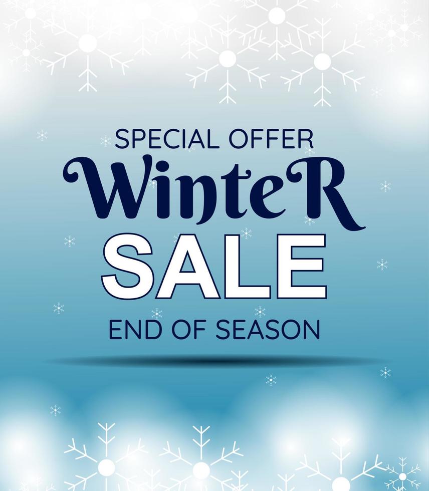 End of Winter Sale Background, Discount Coupon Template ,special offer promotion and advertising ...