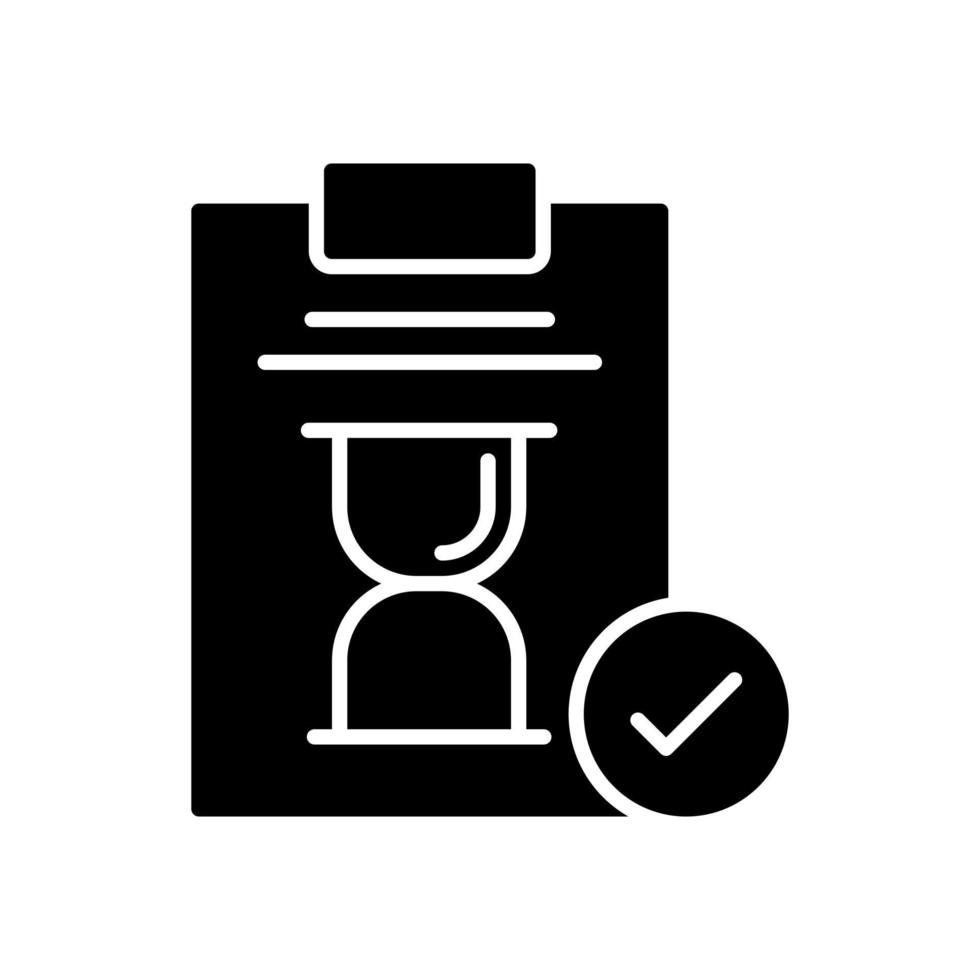 Hourglass Vector Icon 14734705 Vector Art At Vecteezy