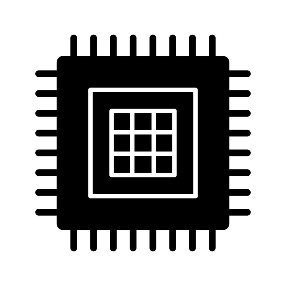 Processor Vector Icon 14734871 Vector Art at Vecteezy