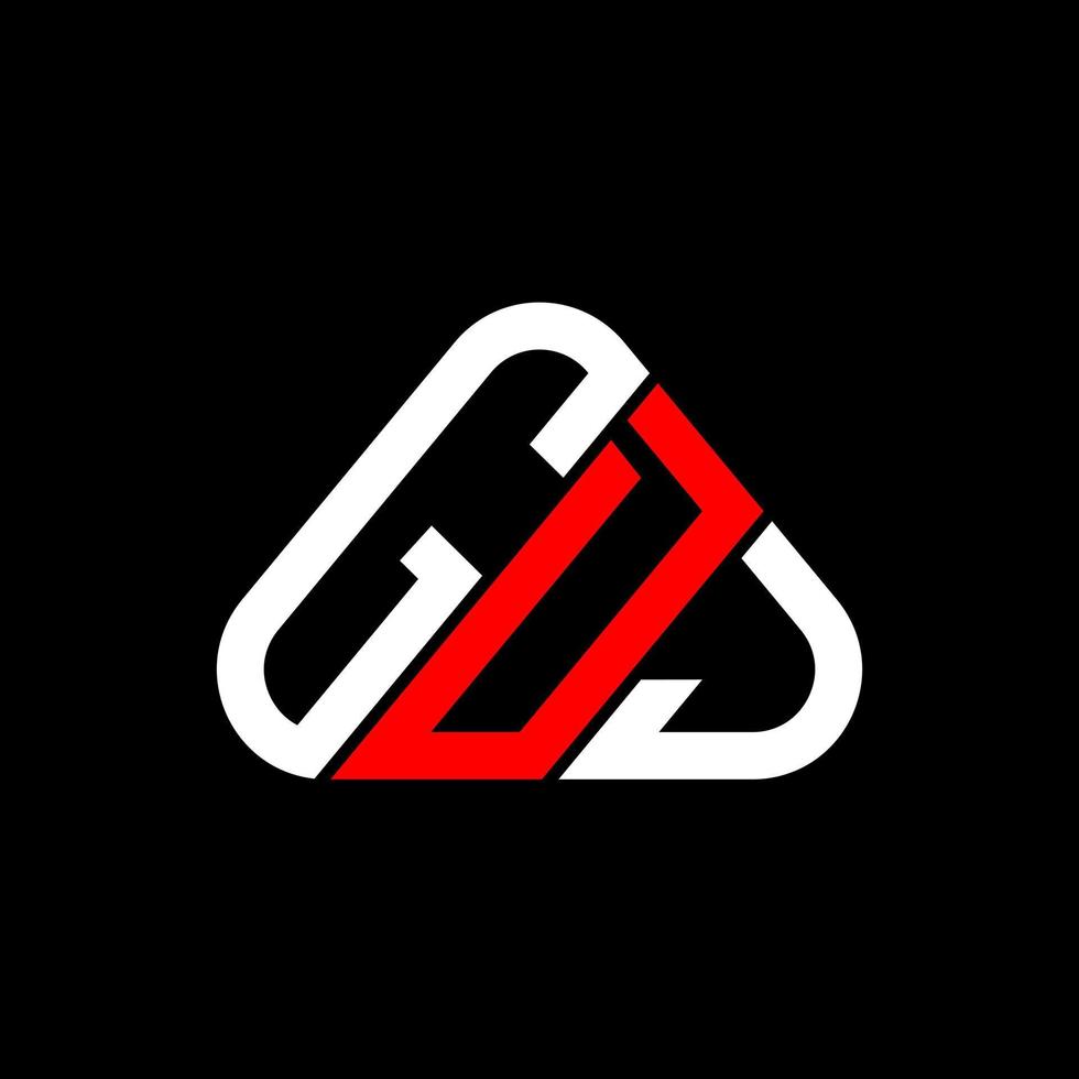 Gdj Letter Logo Creative Design With Vector Graphic Gdj Simple And