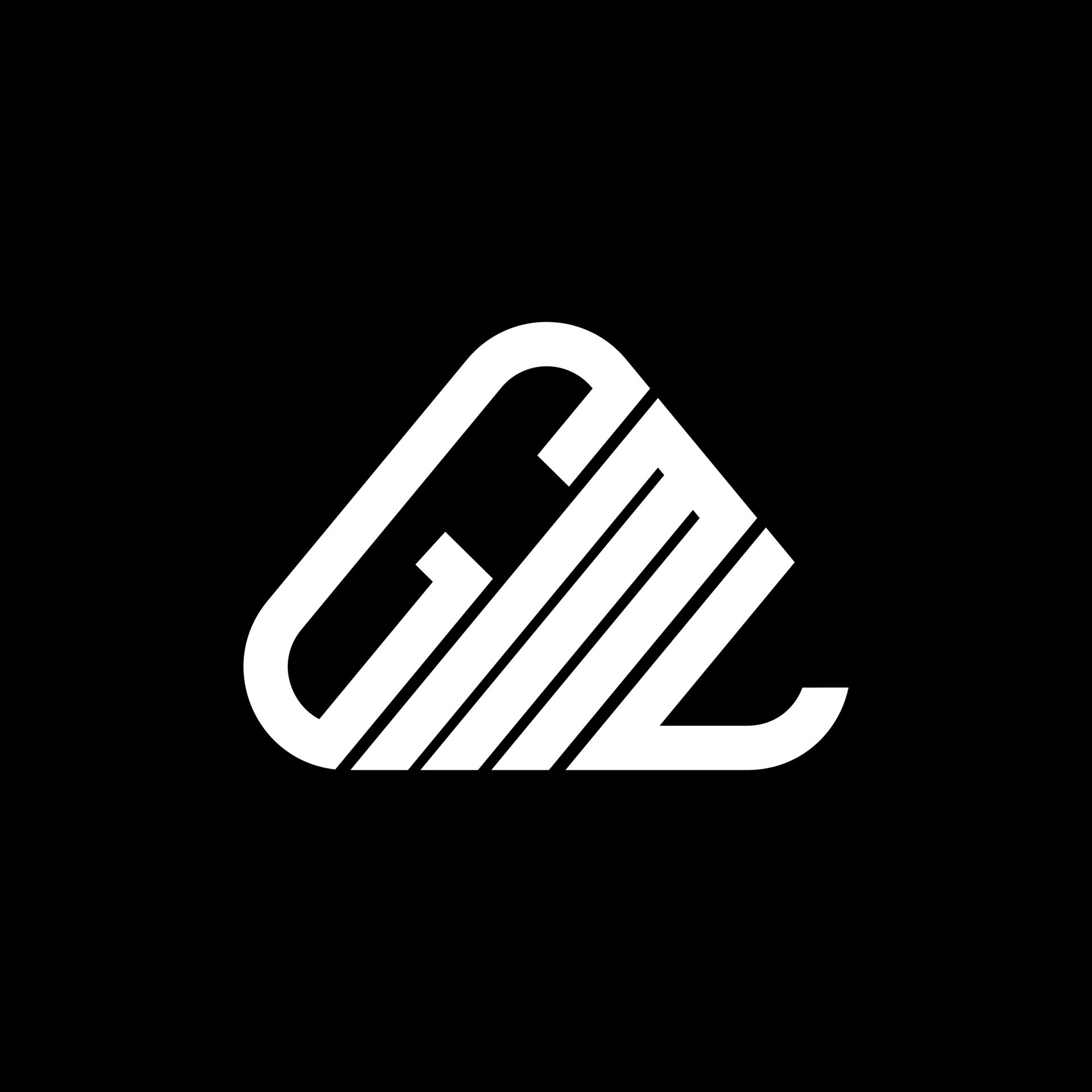 Gml Letter Logo Creative Design With Vector Graphic Gml Simple And
