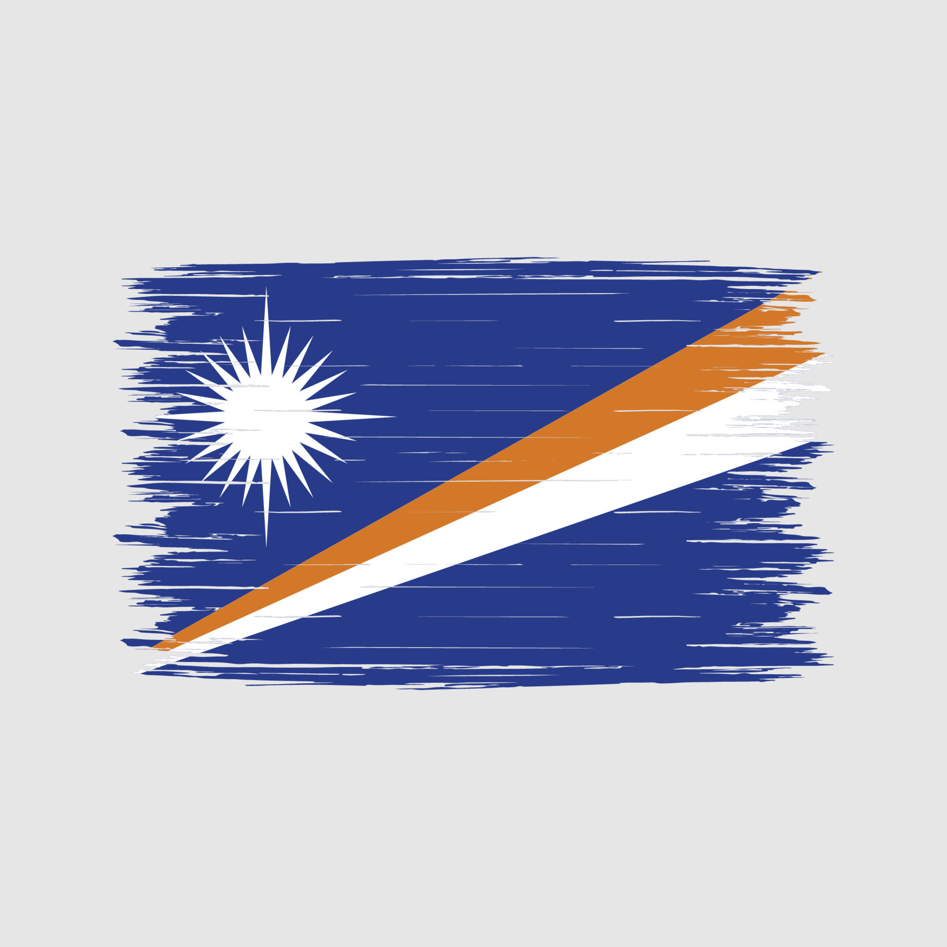 Marshall Islands Flag Brush 14737270 Vector Art at Vecteezy