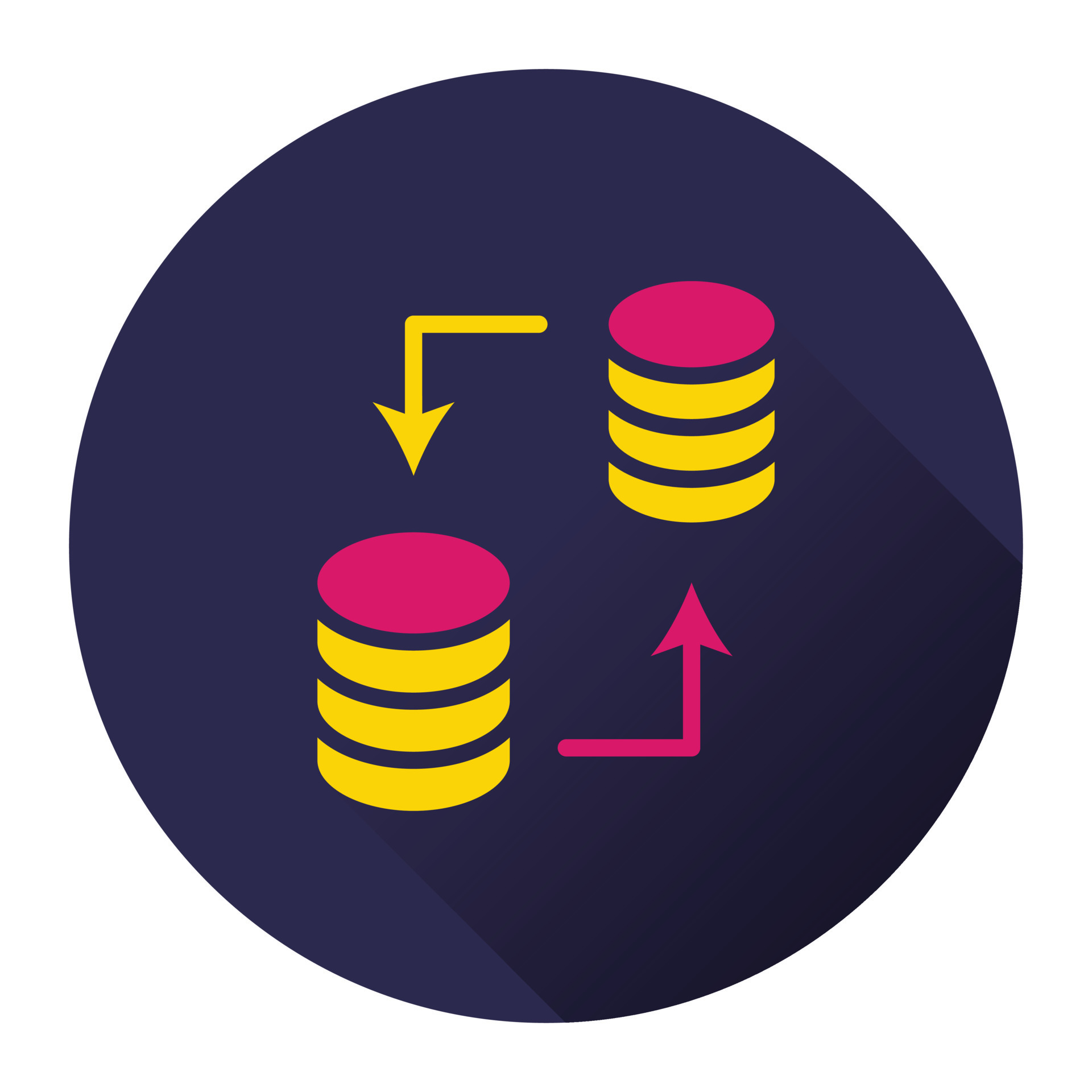 backup database icon.isolated background with shadow 14737773 Vector ...