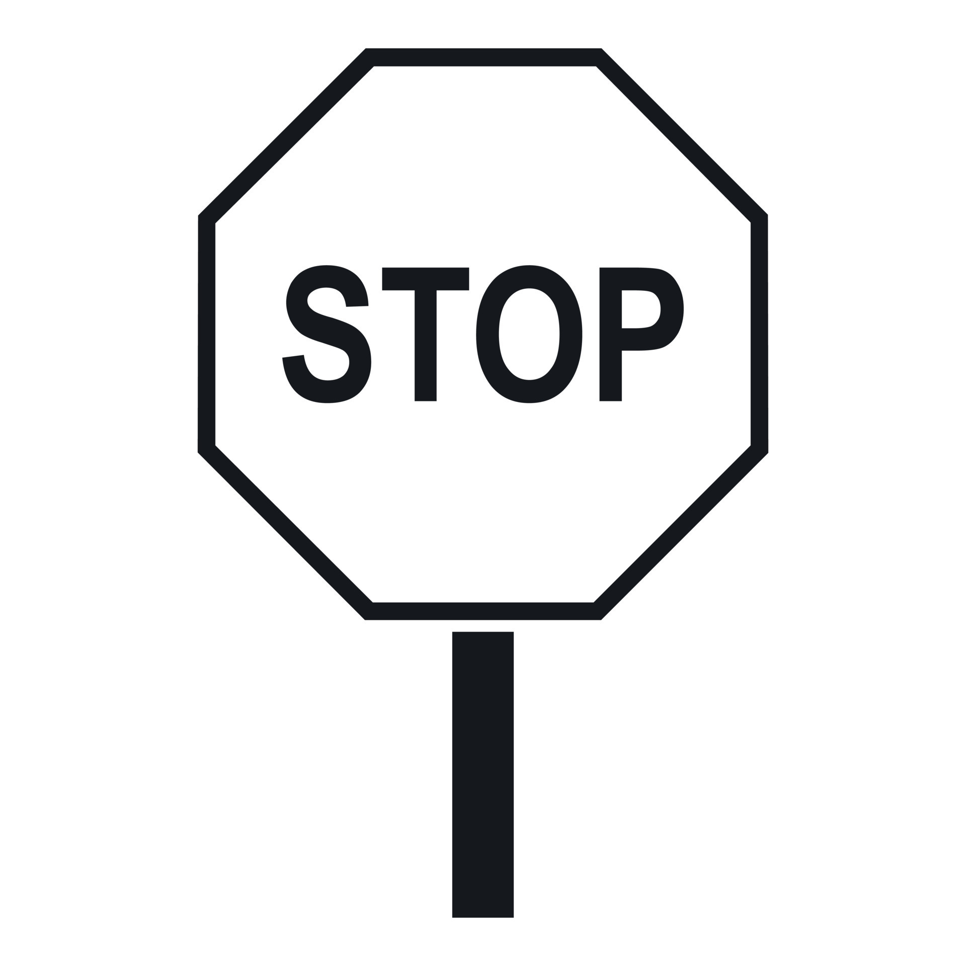 Stop road sign icon, simple style 14738668 Vector Art at Vecteezy Stop road sign icon, simple style 14738668 Vector Art at Vecteezy