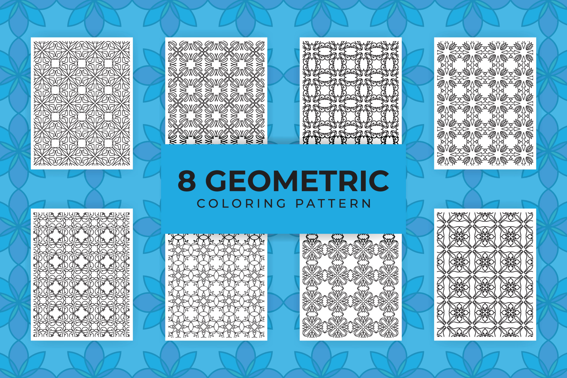 Easy Geometric Designs pattern 14741237 Vector Art at Vecteezy