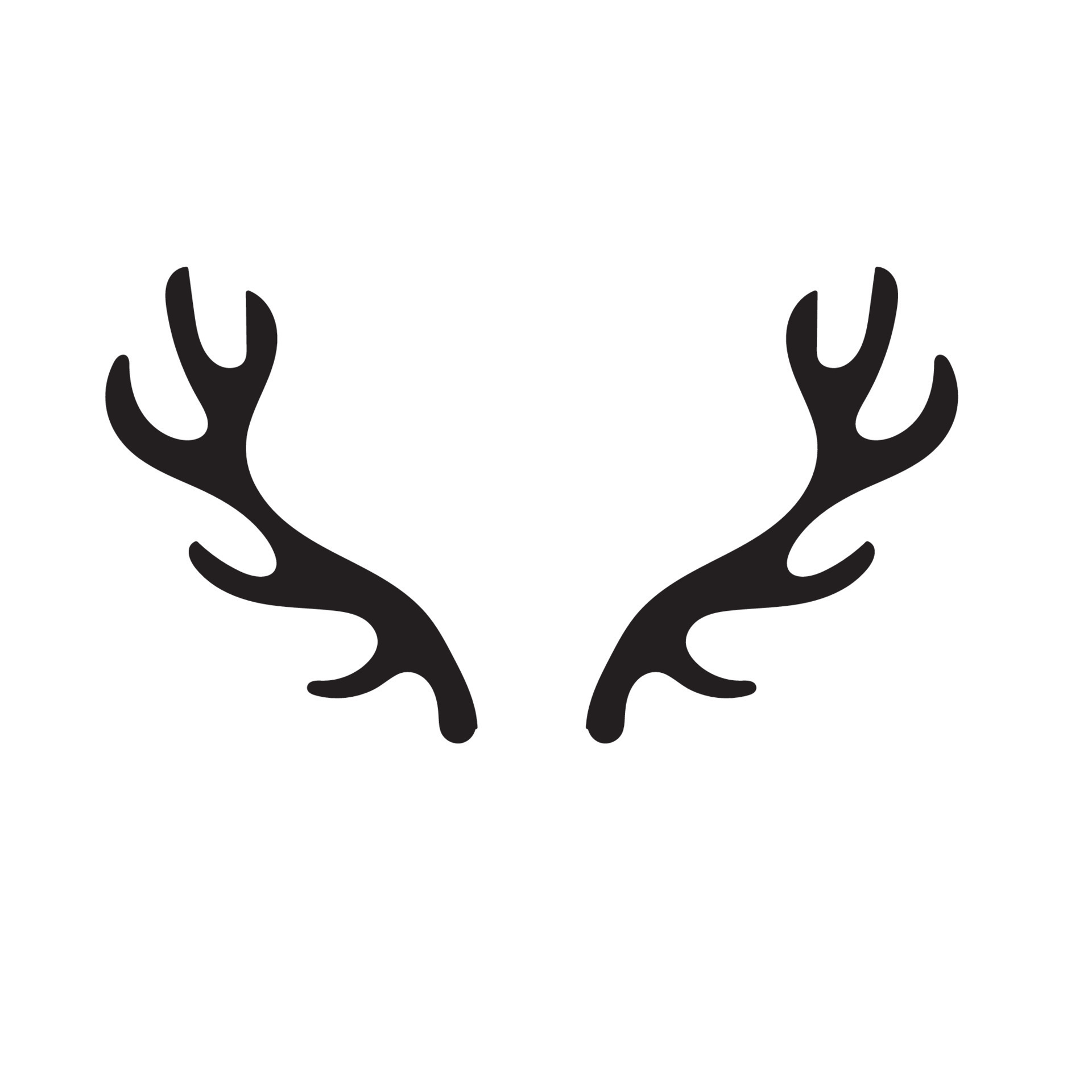 Antlers Silhouette
