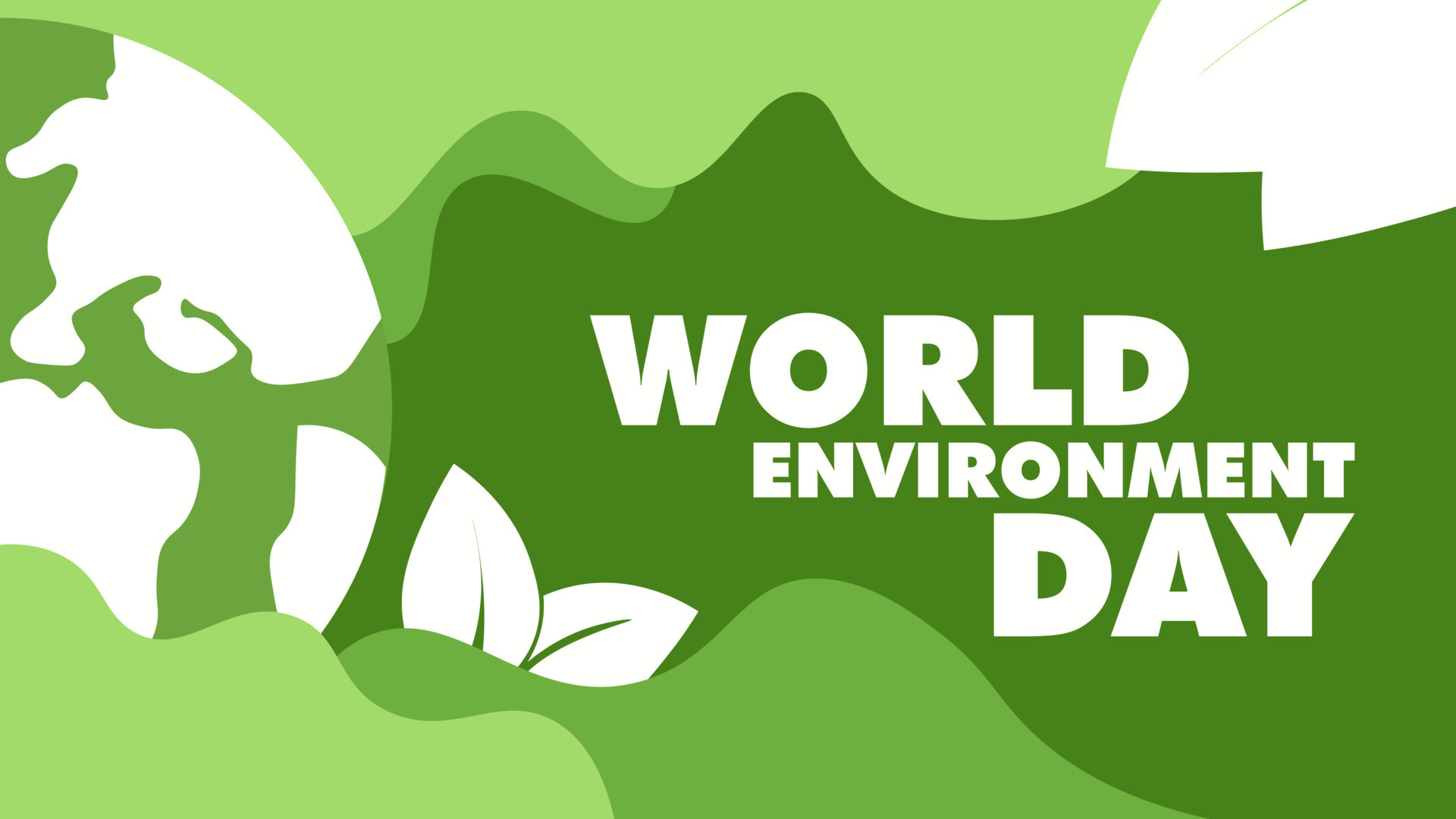 World Environment Day Banner Earth Day Banner Green Background world-environment-day-banner-earth-day-banner-green-background