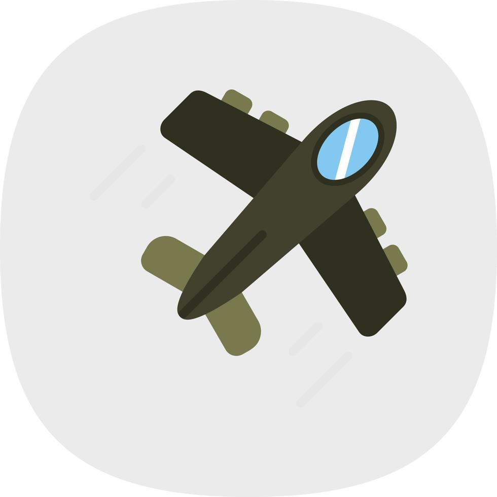 Plane Flat Curve 14746406 Vector Art At Vecteezy