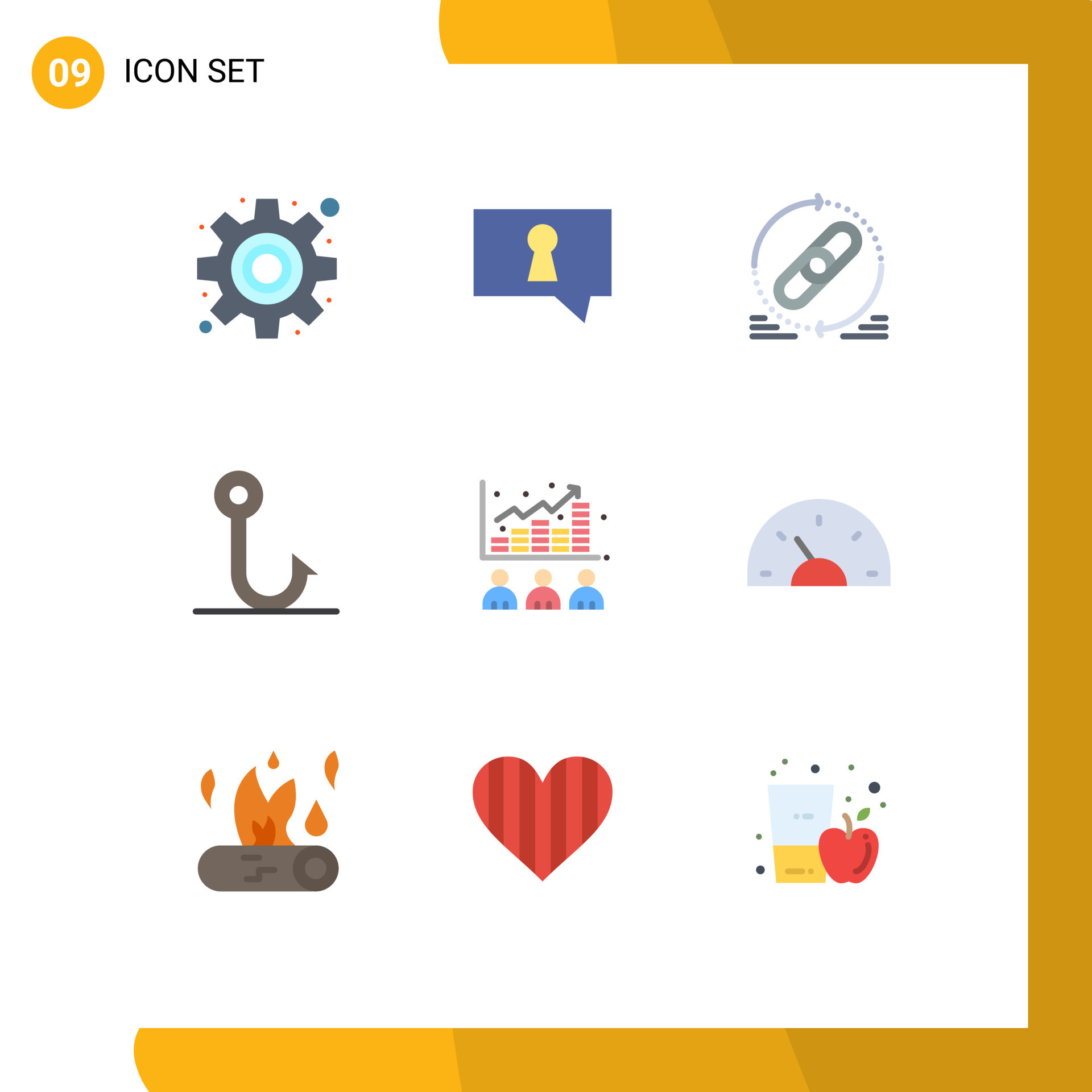 Stock Vector Icon Pack of 9 Line Signs and Symbols for market data web ... Stock Vector Icon Pack of 9 Line Signs and Symbols for market data web ...