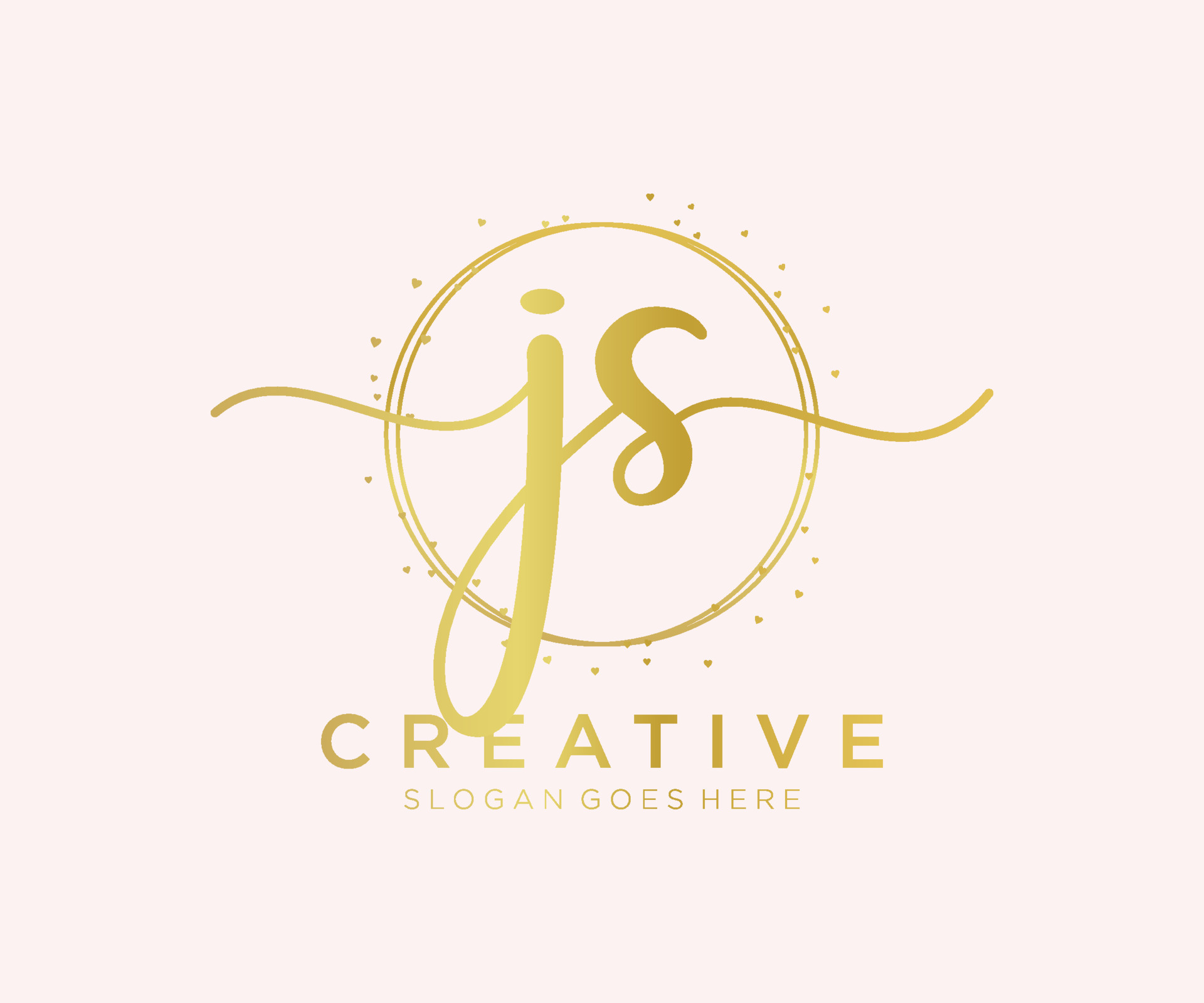 Initial JS feminine logo. Usable for Nature, Salon, Spa, Cosmetic and ... Initial JS feminine logo. Usable for Nature, Salon, Spa, Cosmetic and ...