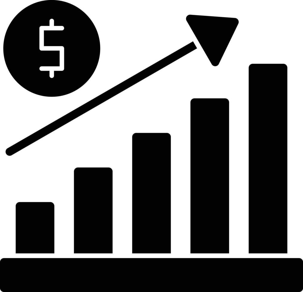 Growth Graph Glyph Icon 14759655 Vector Art at Vecteezy Growth Graph Glyph Icon 14759655 Vector Art at Vecteezy