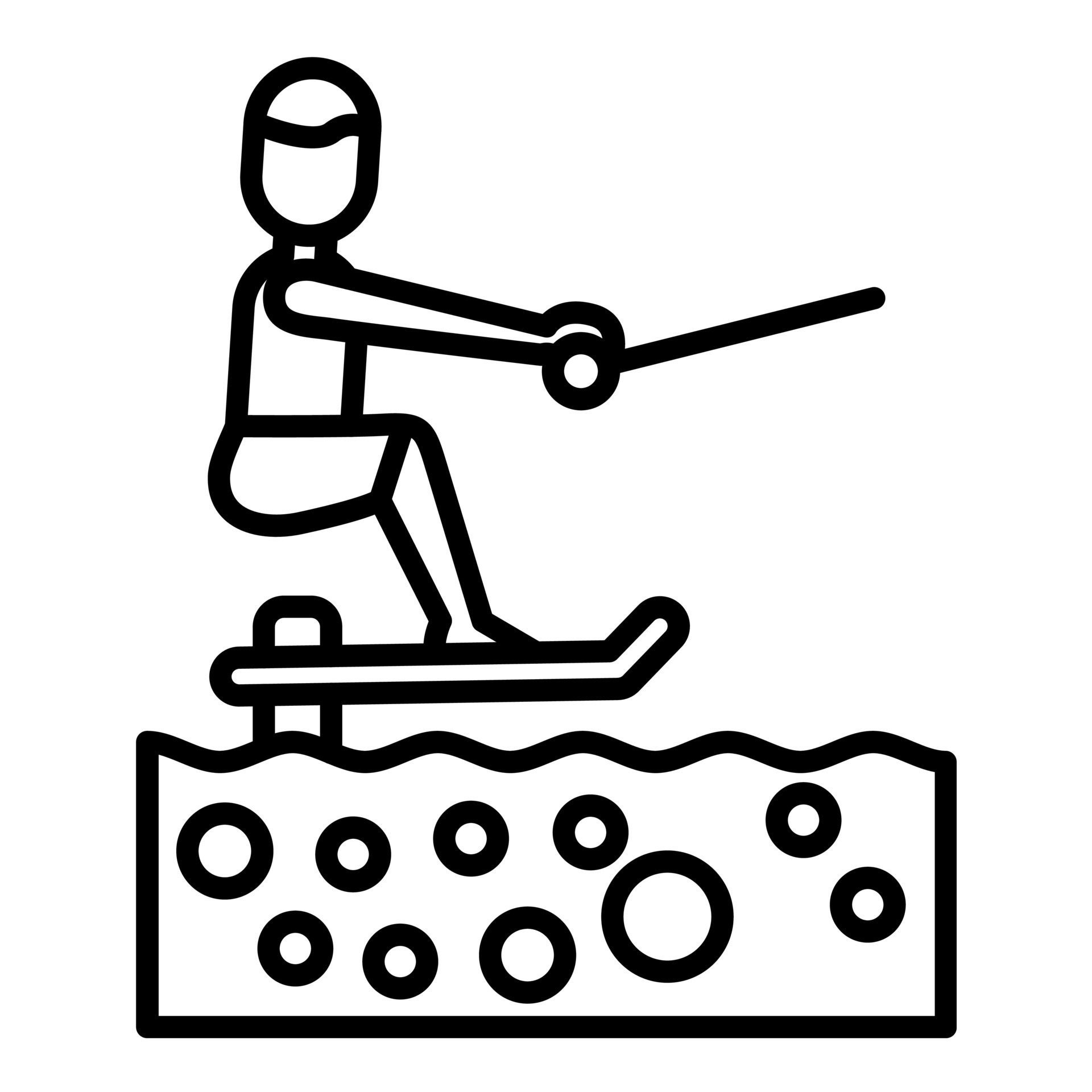 Flowrider Line Icon 14761884 Vector Art At Vecteezy
