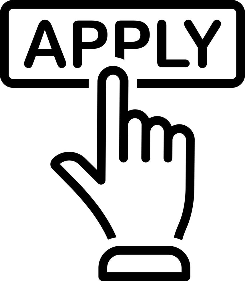 line icon for apply 14767154 Vector Art at Vecteezy line icon for apply 14767154 Vector Art at Vecteezy