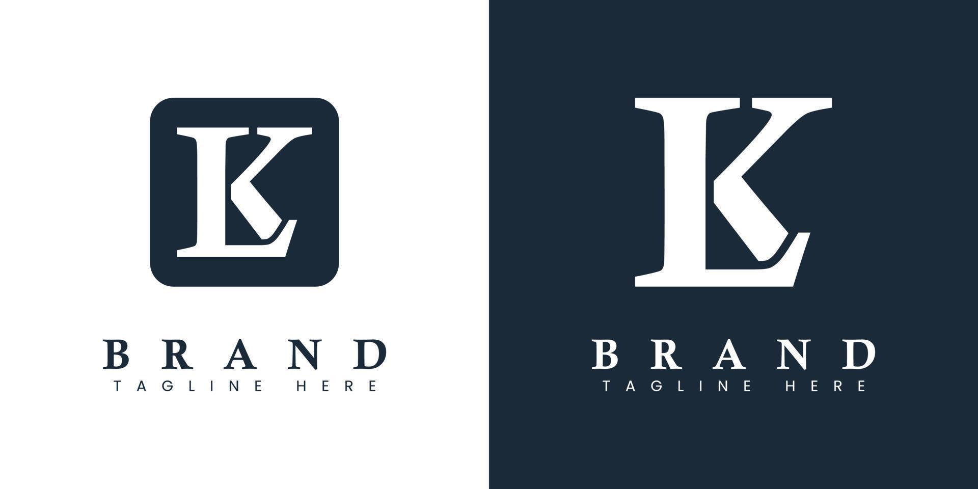 Modern Letter Lk Logo Suitable For Any Business Or Identity With Lk Or