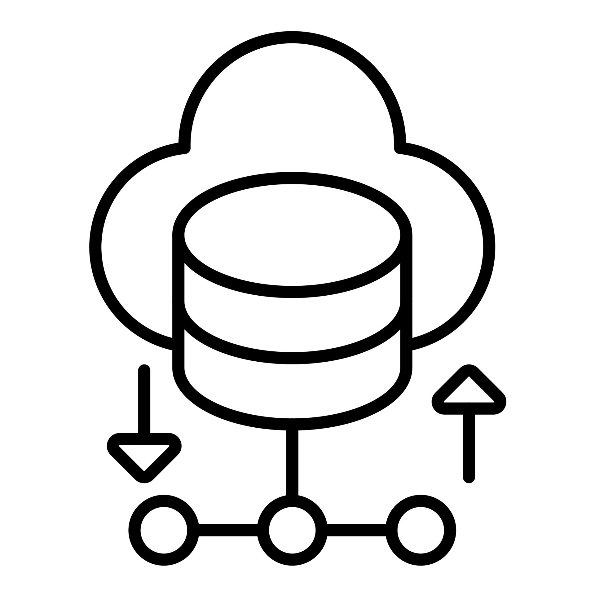Cloud Data Line Icon 14768792 Vector Art at Vecteezy Cloud Data Line Icon 14768792 Vector Art at Vecteezy