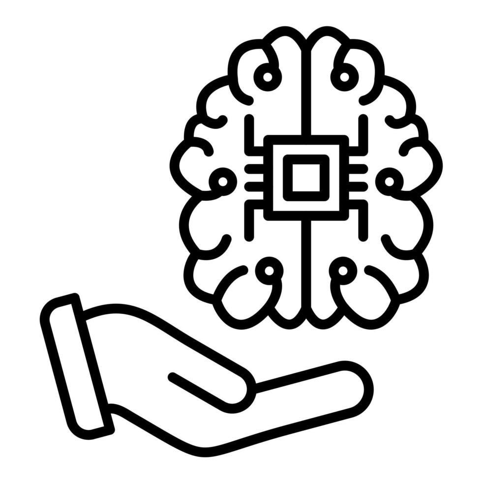 Mind Line Icon 14768941 Vector Art at Vecteezy