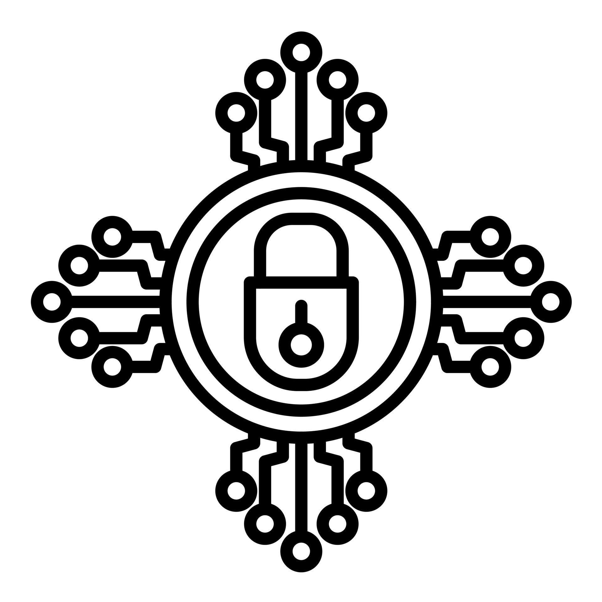 Decryption Line Icon 14770057 Vector Art at Vecteezy