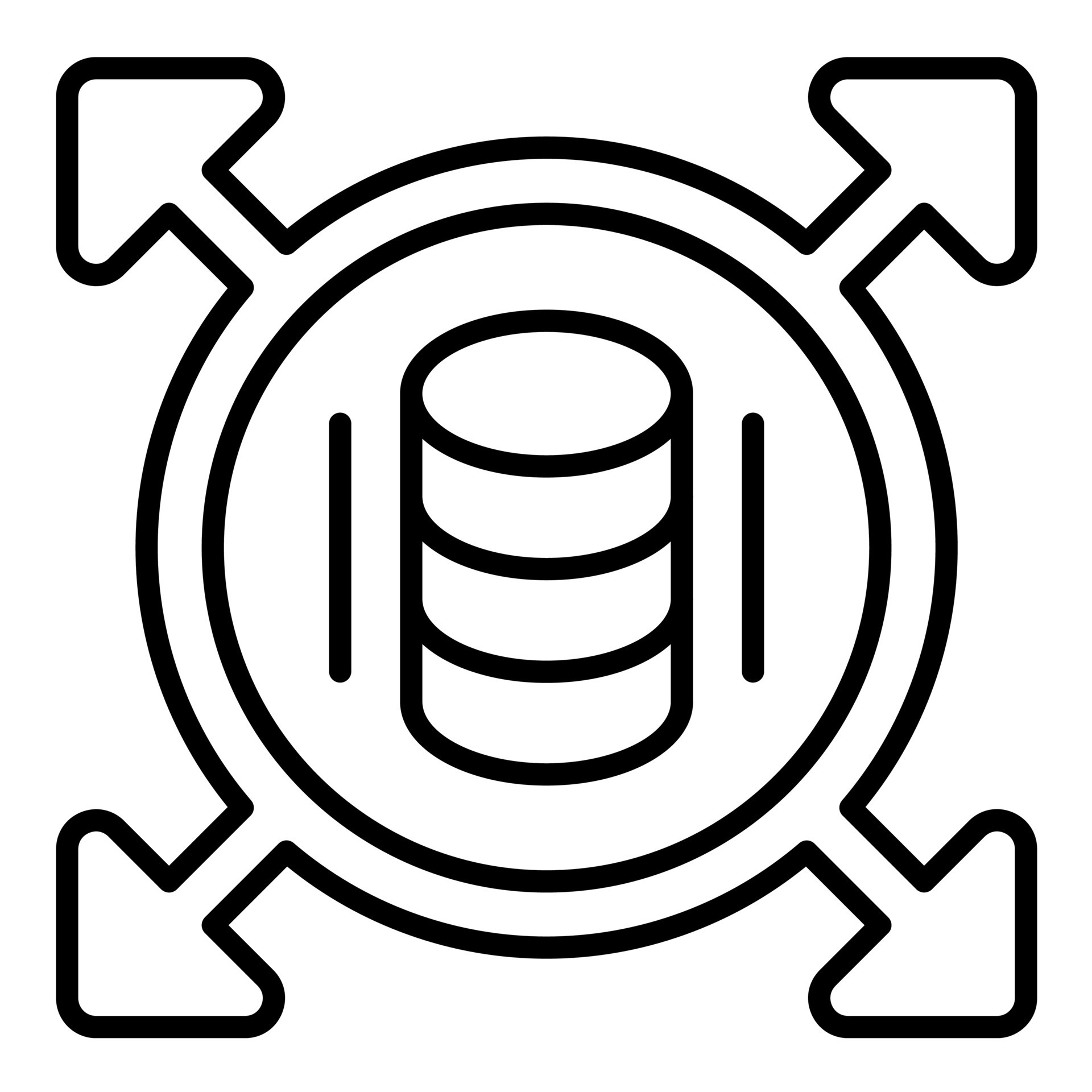 Data Driven Line Icon 14773063 Vector Art at Vecteezy