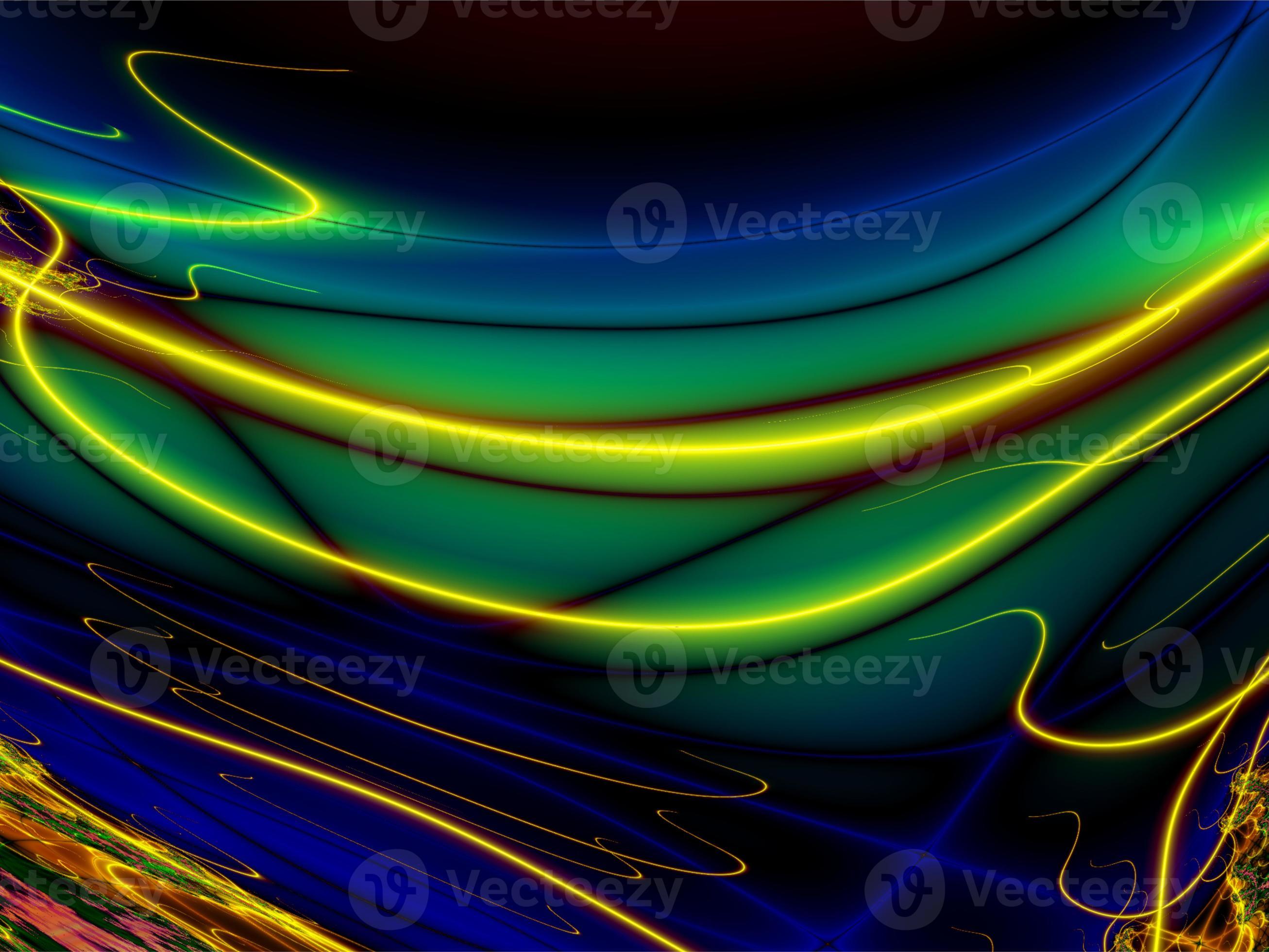 bright abstract pattern of bright and luminous lines, wallpaper, color ...