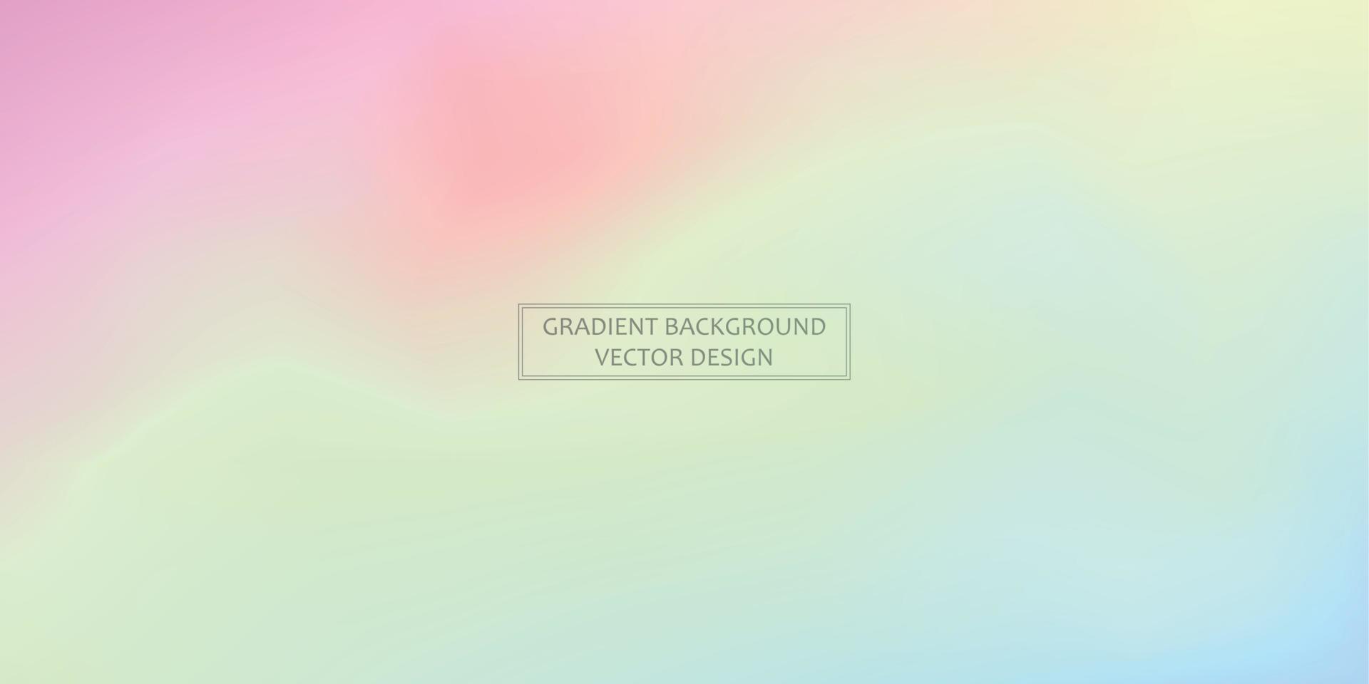 Panoramic web template multicolor gradient background, stylish design ...