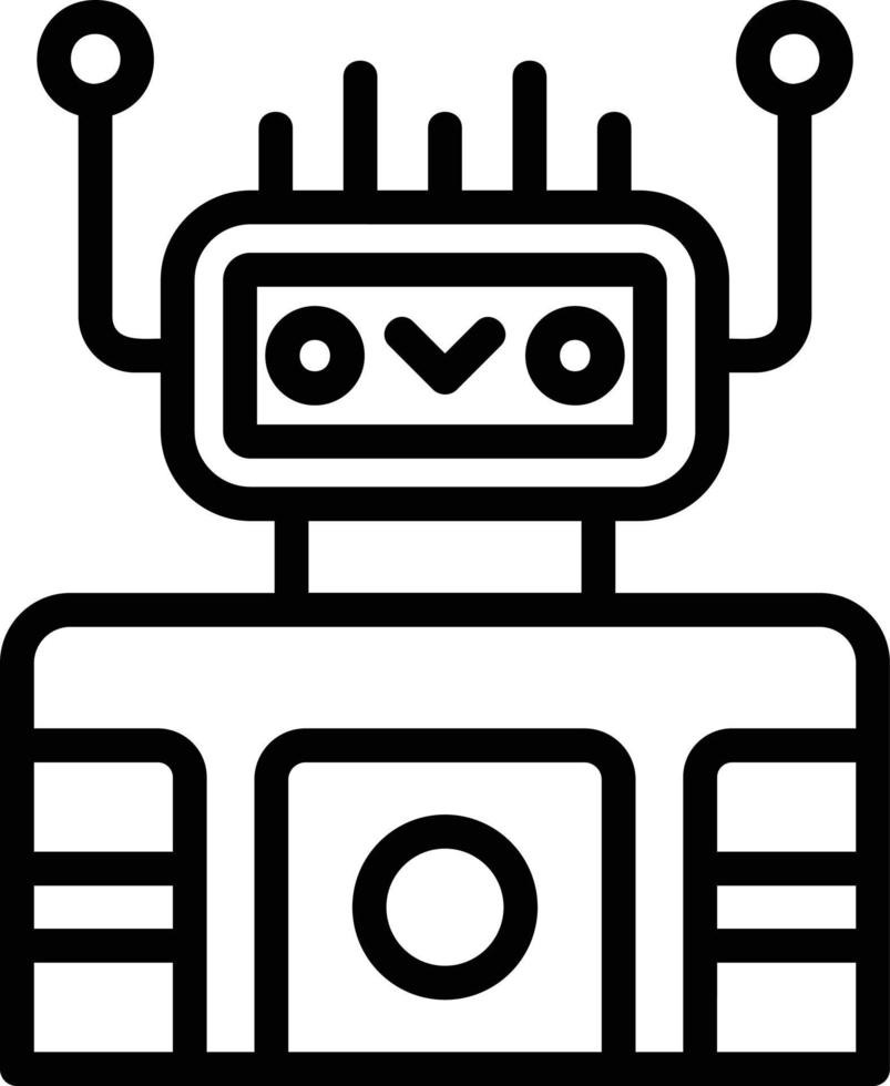 Robot Vector Icon Design 14785382 Vector Art at Vecteezy