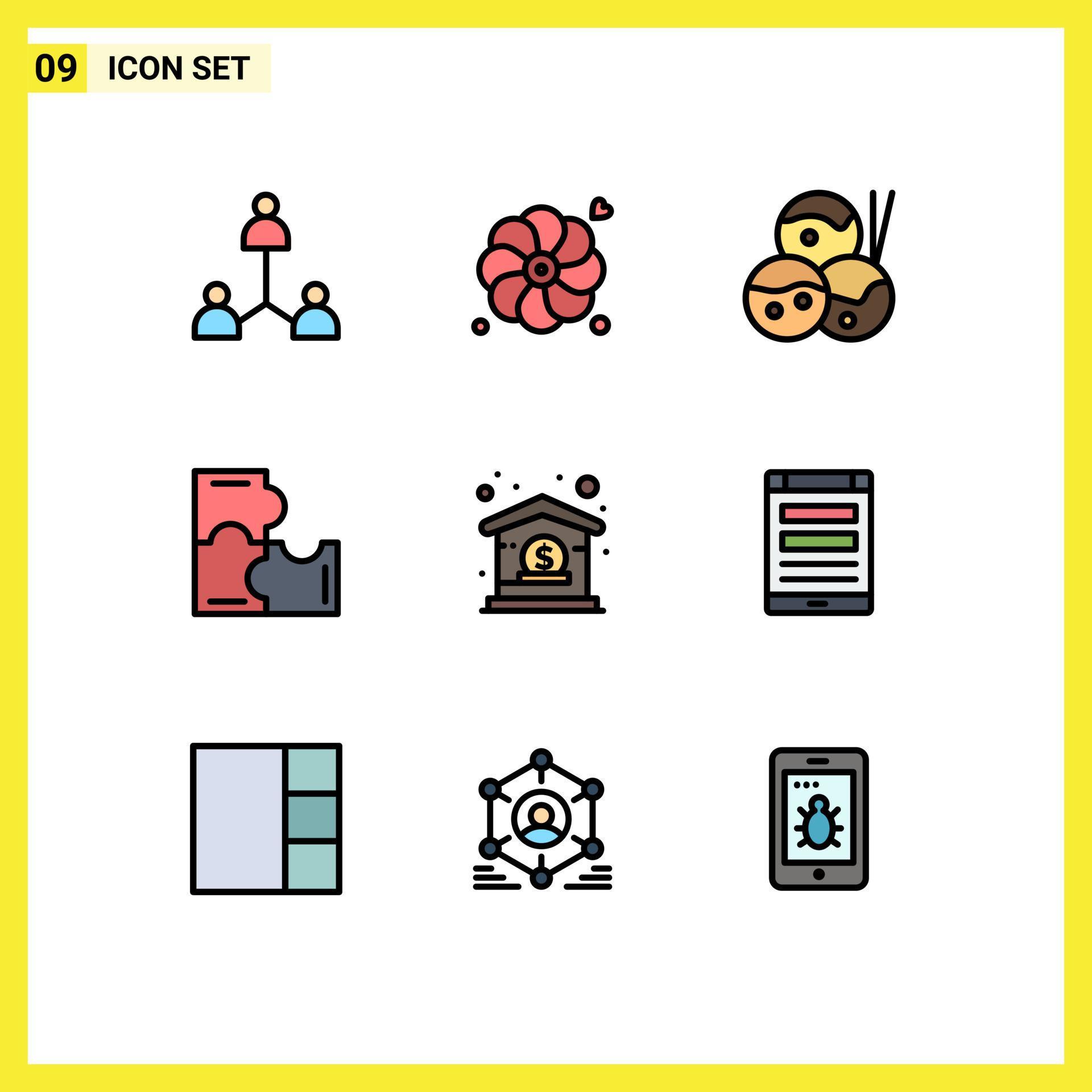 9 Creative Icons Modern Signs and Symbols of management business ... 9 Creative Icons Modern Signs and Symbols of management business ...