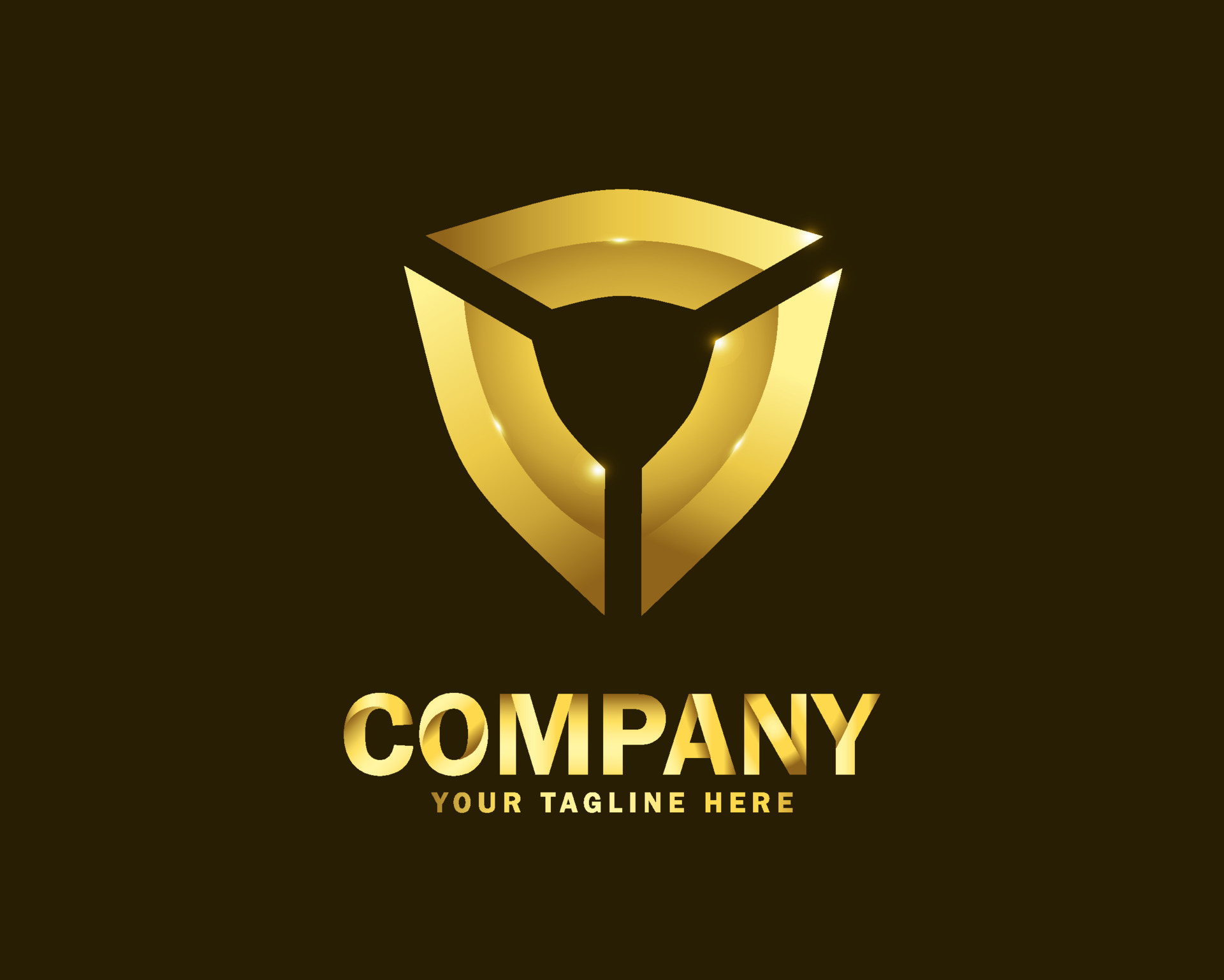 Luxury Gold Shield Logo Design Template 14797784 Vector Art At Vecteezy