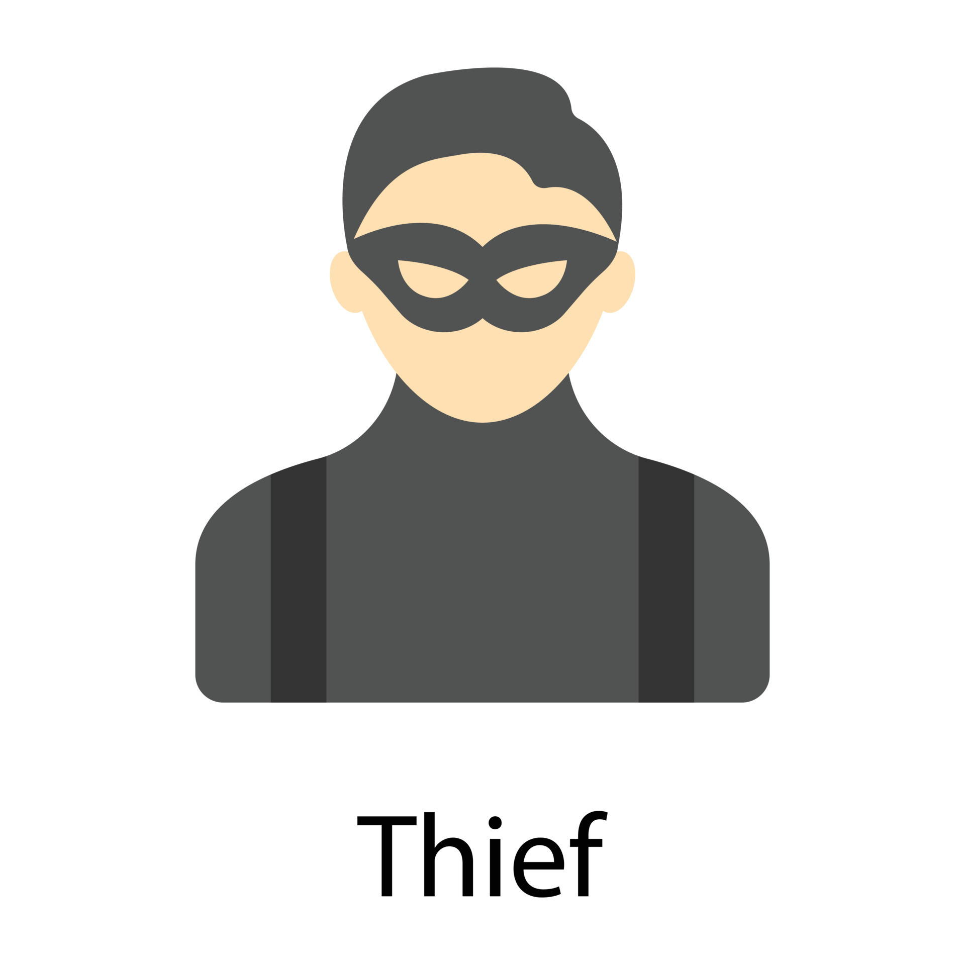 Trendy Thief Concepts 14801004 Vector Art at Vecteezy