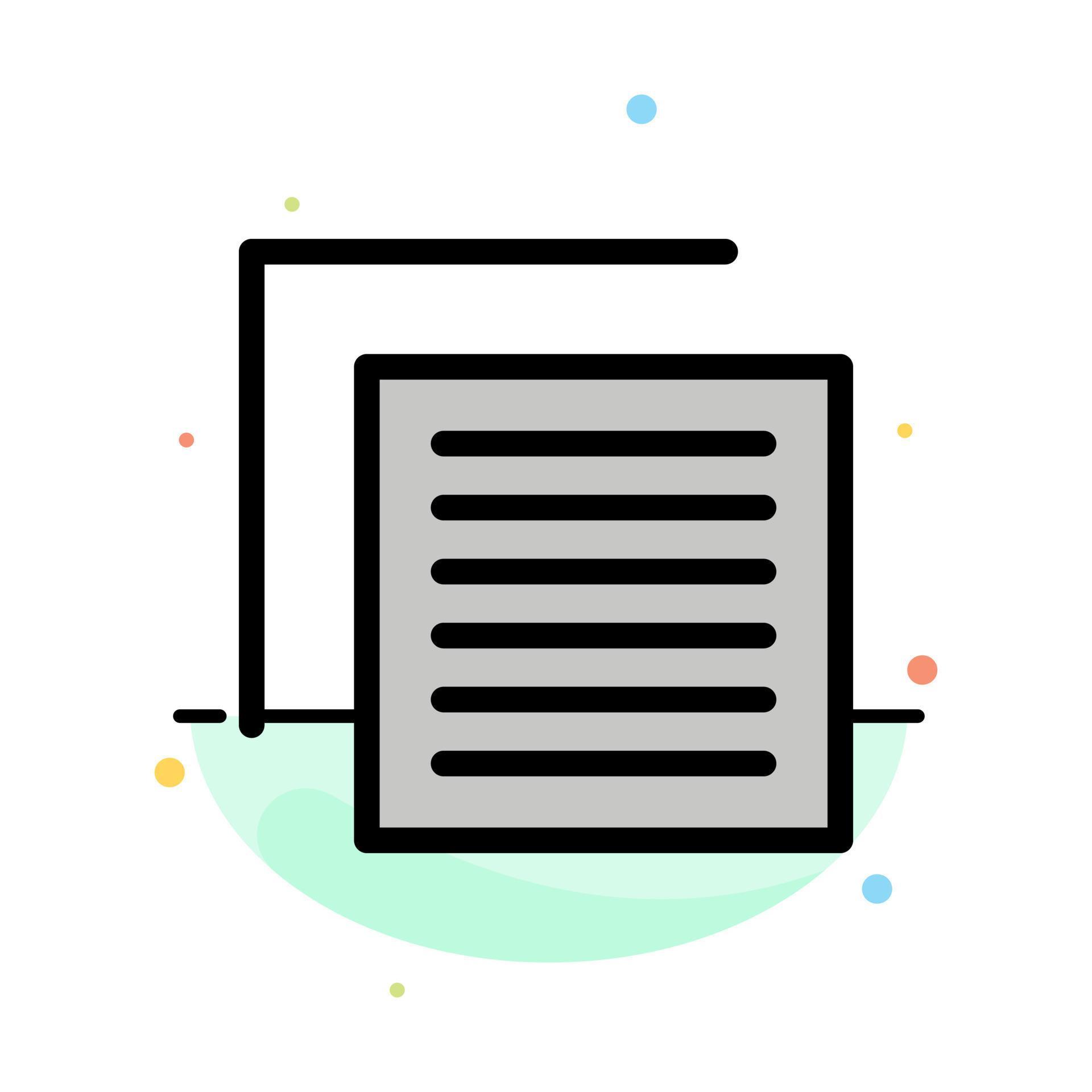 Document File User Interface Abstract Flat Color Icon Template 14806995 ... Document File User Interface Abstract Flat Color Icon Template 14806995 ...