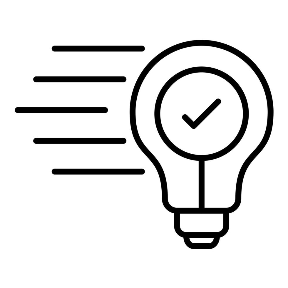 Quick Idea Line Icon 14807068 Vector Art at Vecteezy Quick Idea Line Icon 14807068 Vector Art at Vecteezy