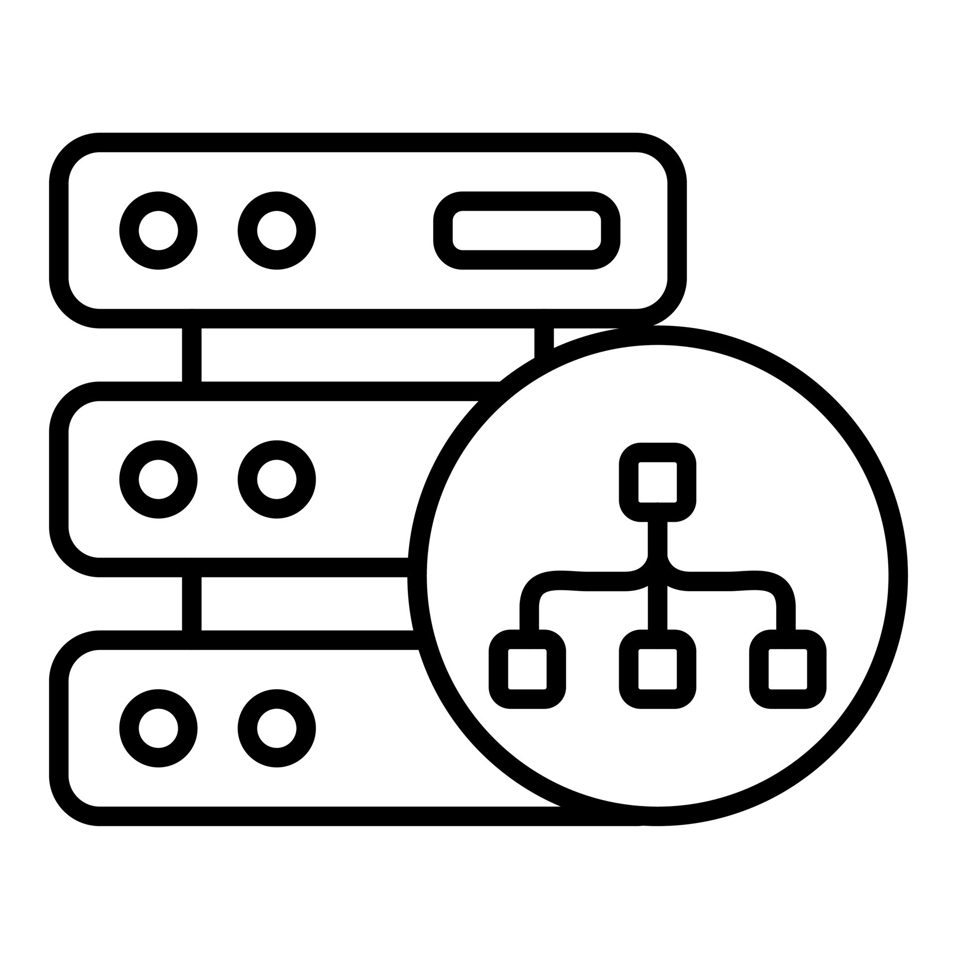 Database Architecture Line Icon 14807076 Vector Art at Vecteezy
