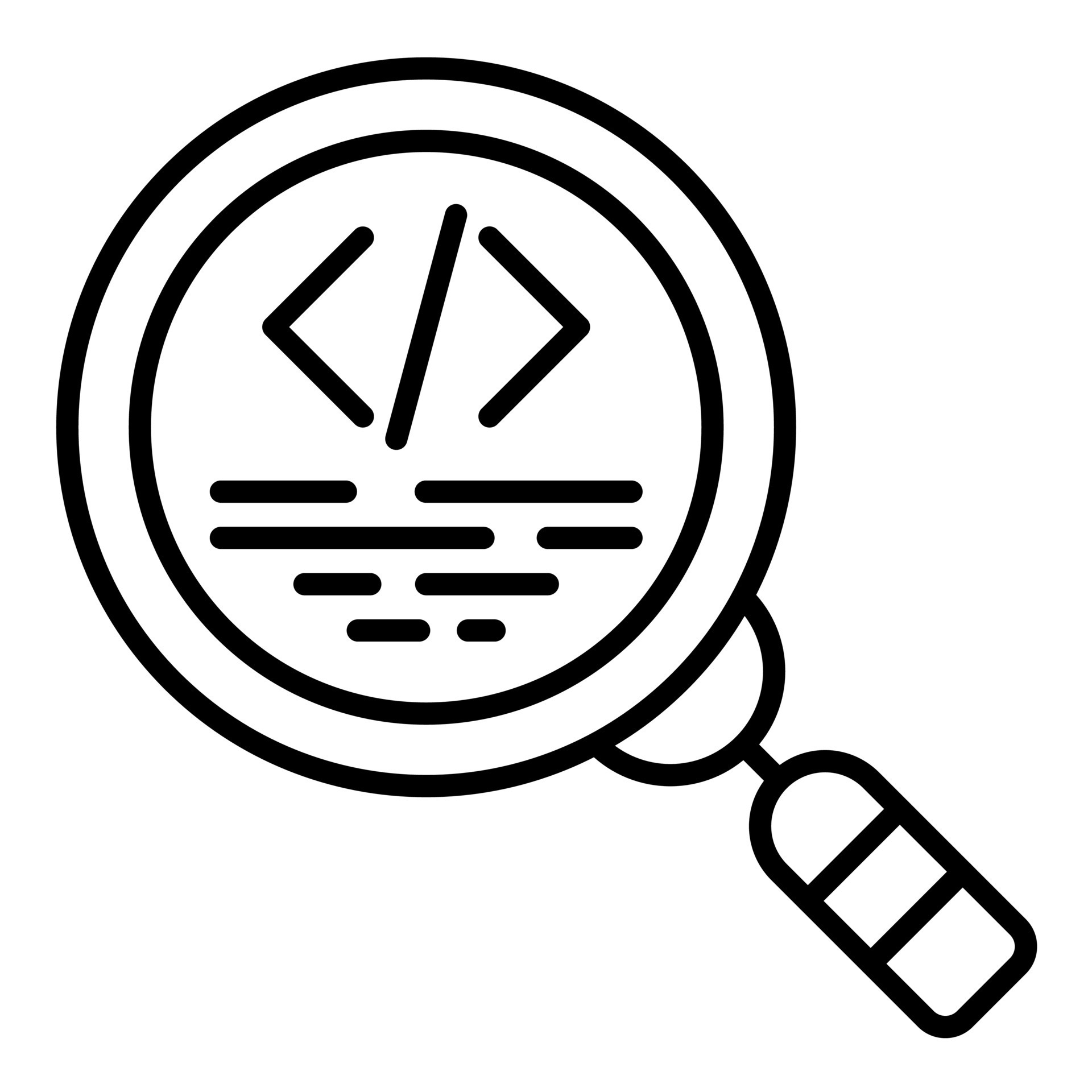 Code Review Line Icon 14807432 Vector Art at Vecteezy