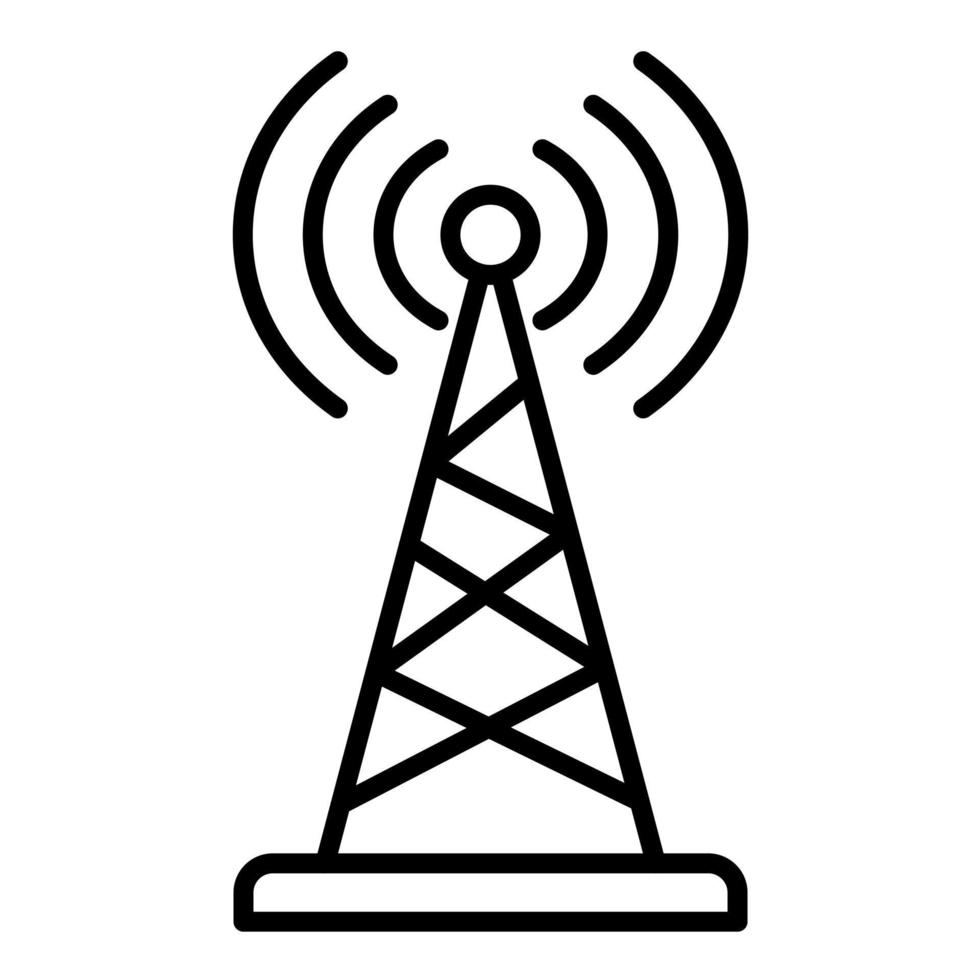 Telecommunication Line Icon 14807575 Vector Art At Vecteezy