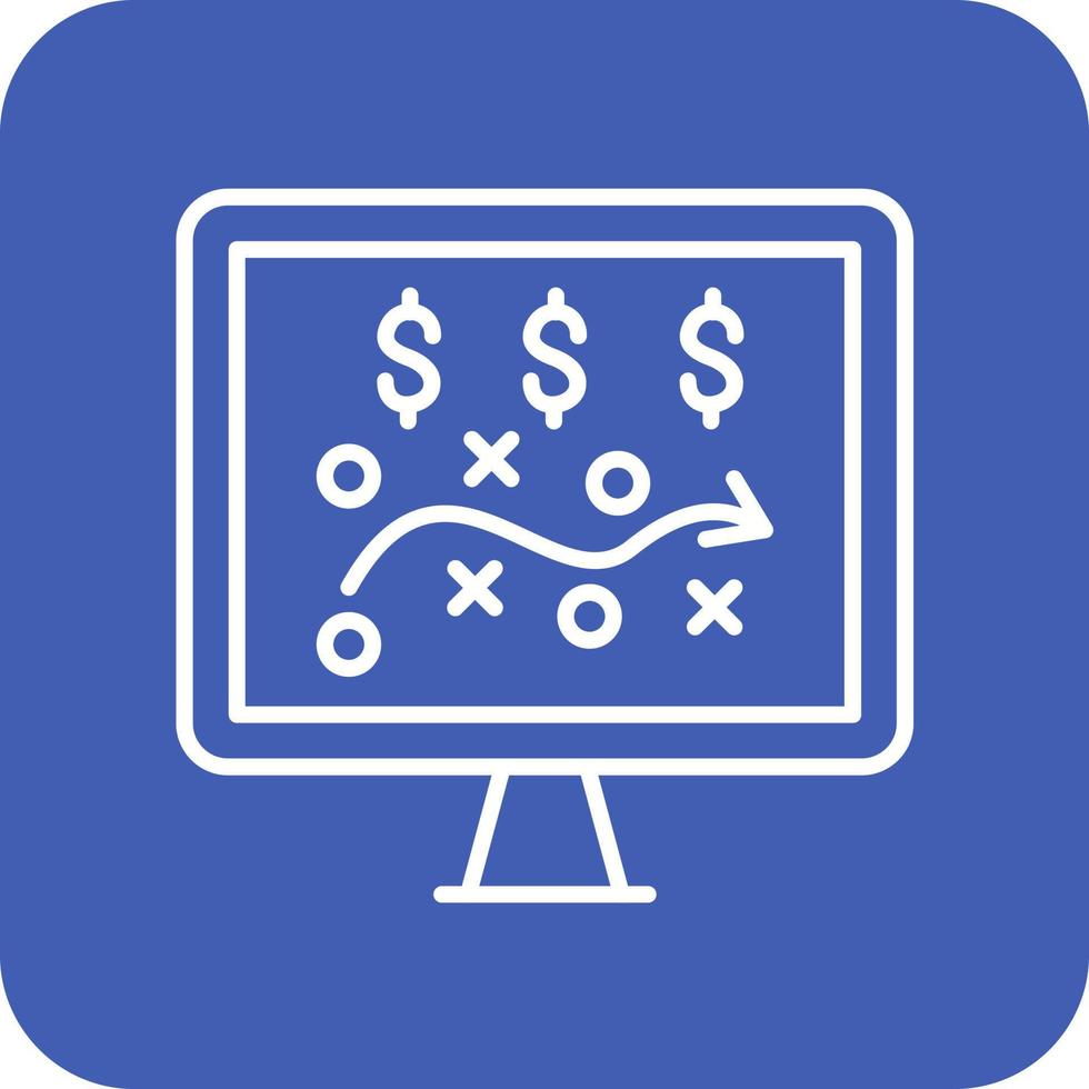 Strategy Line Round Corner Background Icons 14808333 Vector Art at Vecteezy