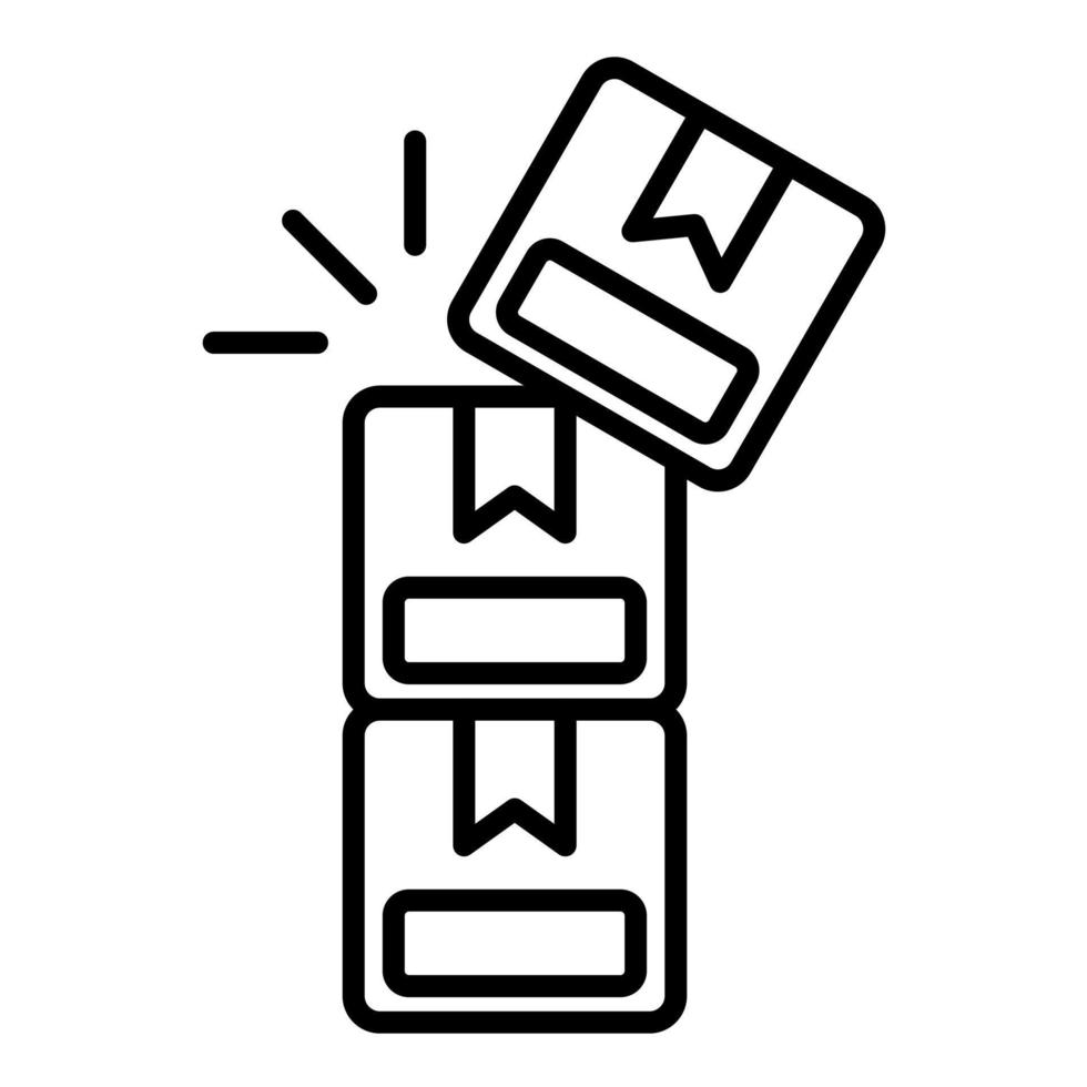 Overflow Shipment Line Icon 14809370 Vector Art at Vecteezy