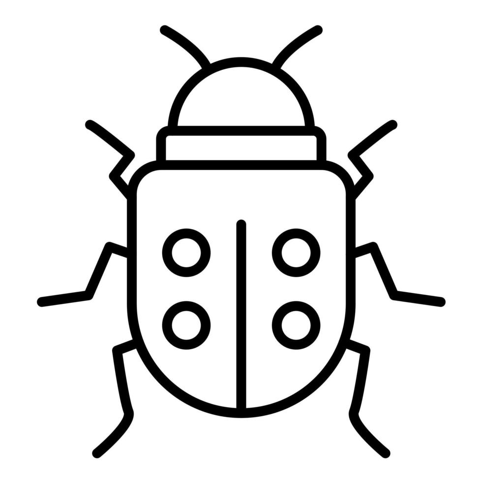 Bug Line Icon 14809378 Vector Art At Vecteezy
