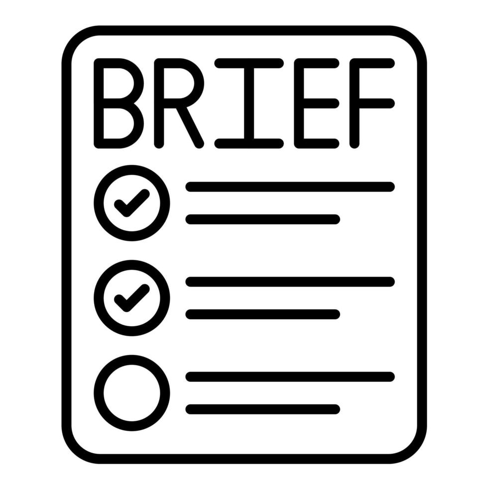 Brief Line Icon 14809993 Vector Art at Vecteezy Brief Line Icon 14809993 Vector Art at Vecteezy
