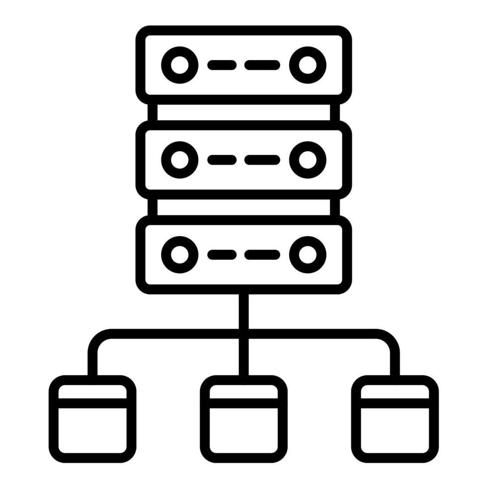 Data Modeling Line Icon 14810002 Vector Art at Vecteezy