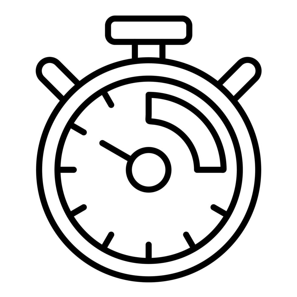 Timer Line Icon 14810251 Vector Art at Vecteezy