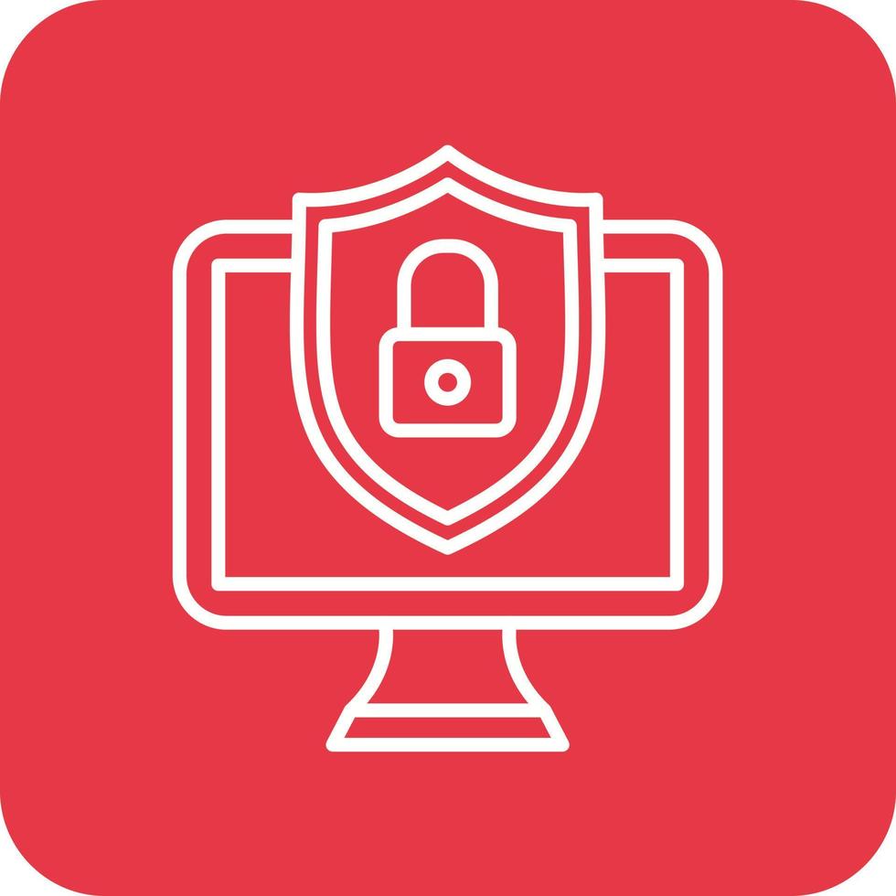 Computer Security Line Round Corner Background Icons 14810456 Vector ... Computer Security Line Round Corner Background Icons 14810456 Vector ...