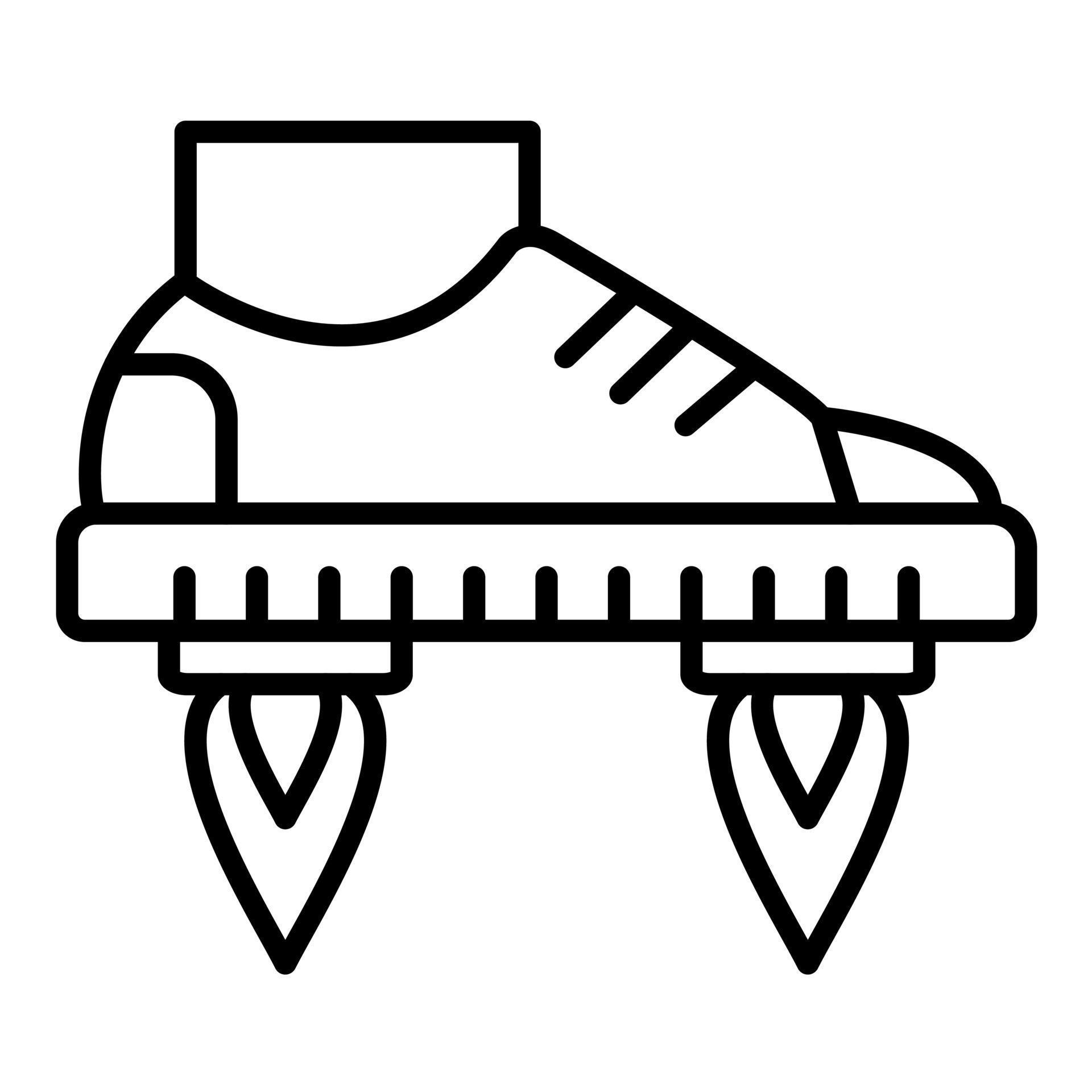 Flying Boots Line Icon 14810590 Vector Art at Vecteezy