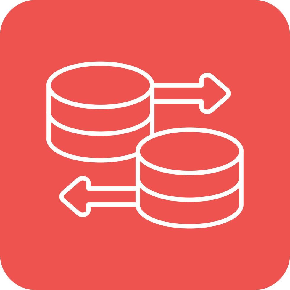 Database Line Round Corner Background Icons 14810707 Vector Art At Vecteezy