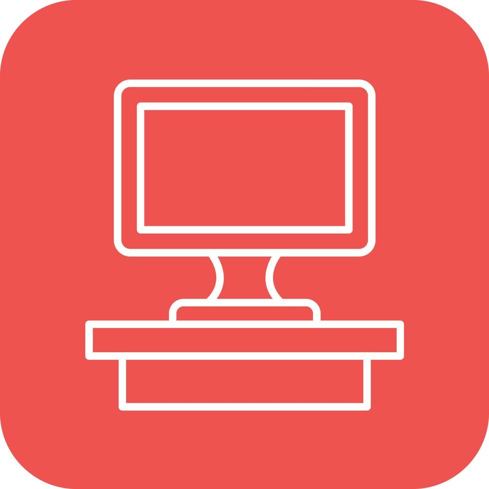 Computer Line Round Corner Background Icons 14811451 Vector Art at Vecteezy